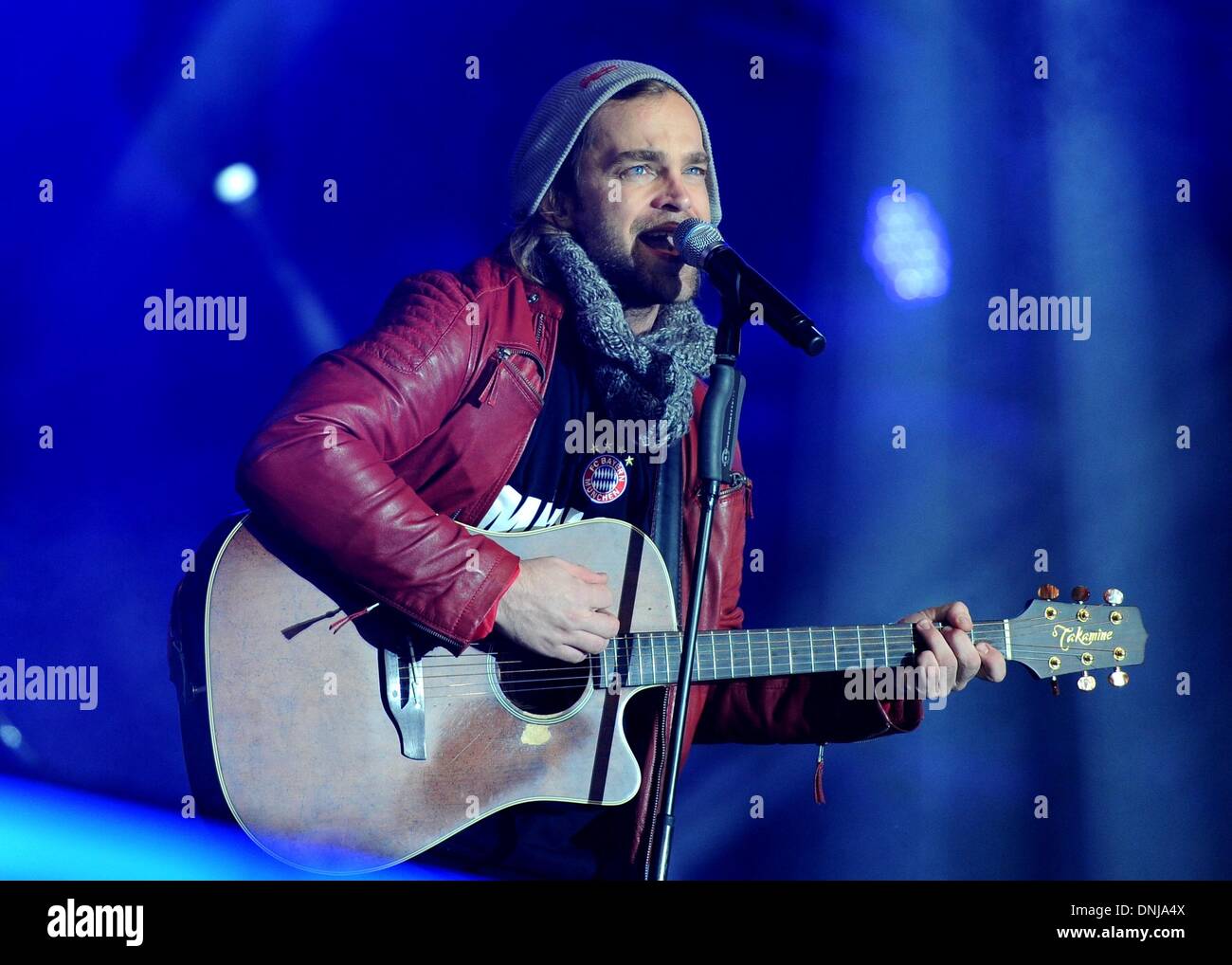 Berlin, Germany. 30th Dec, 2013. Singer Tim Wilhelm of the German band ...