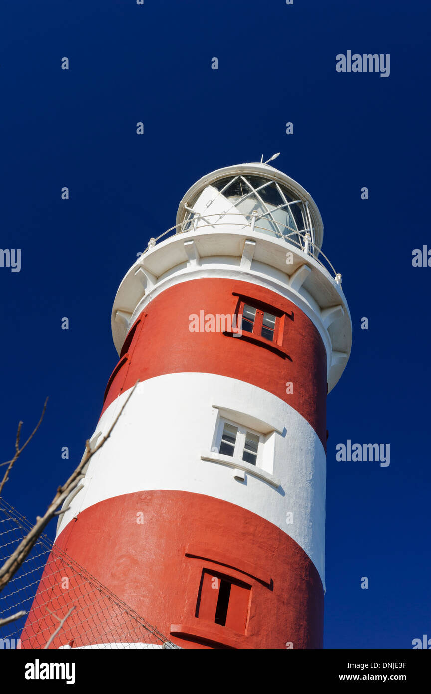 Albion lighthouse, Mauritius. Albion is located on the west coast of ...