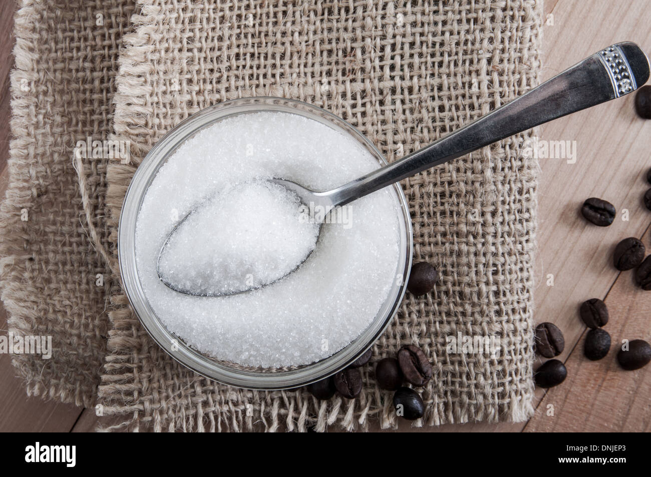 Powder sugar spoon hi-res stock photography and images - Alamy