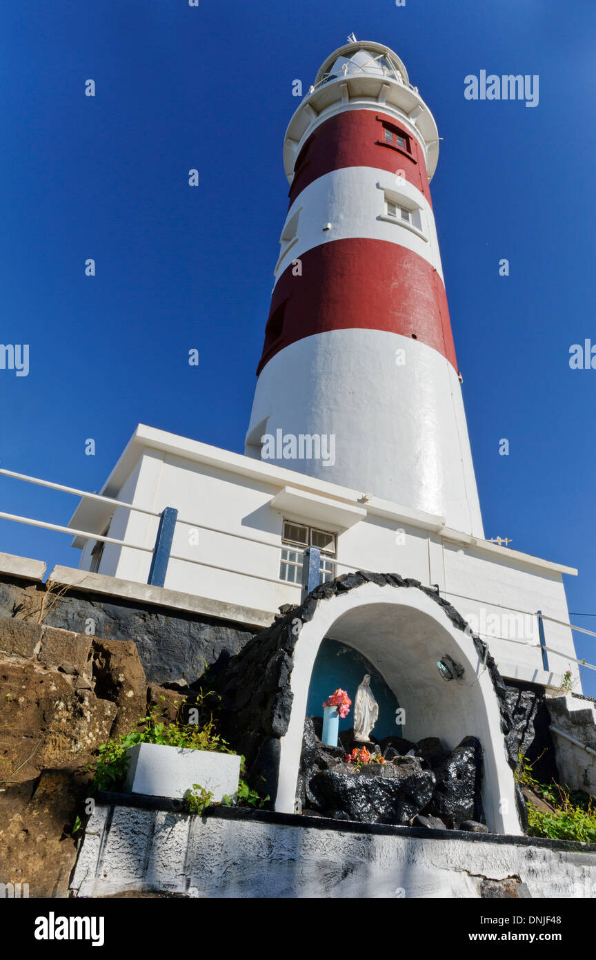 Albion lighthouse, Mauritius. Albion is located on the west coast of ...