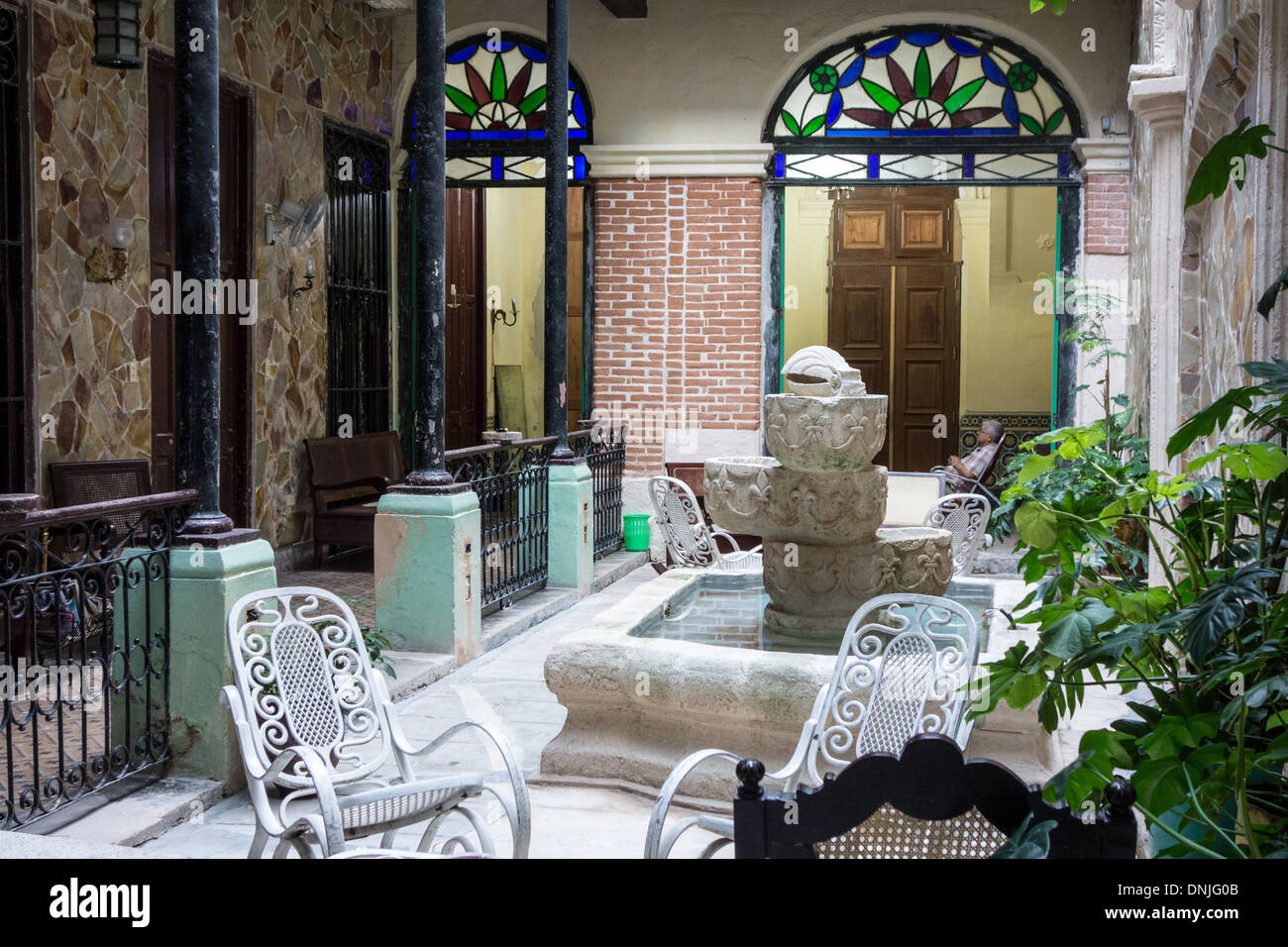 Havana cuba stained glass windows hi-res stock photography and images ...