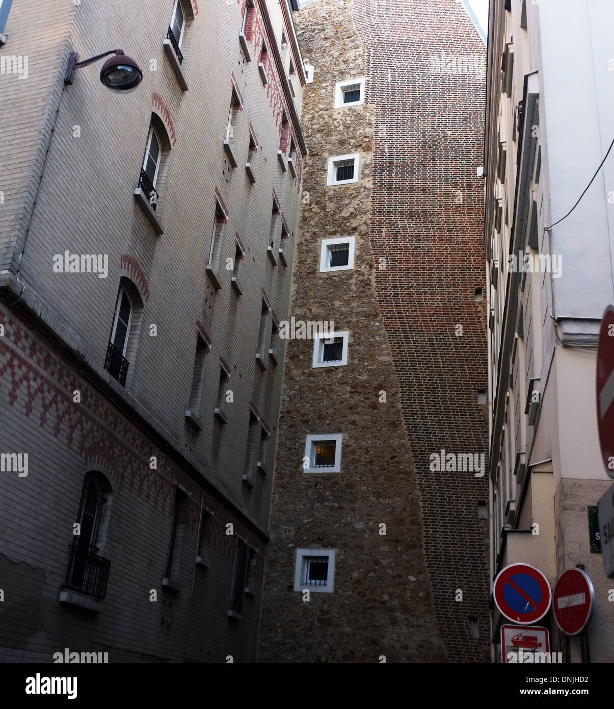 Brick patterns on building Stock Photo - Alamy