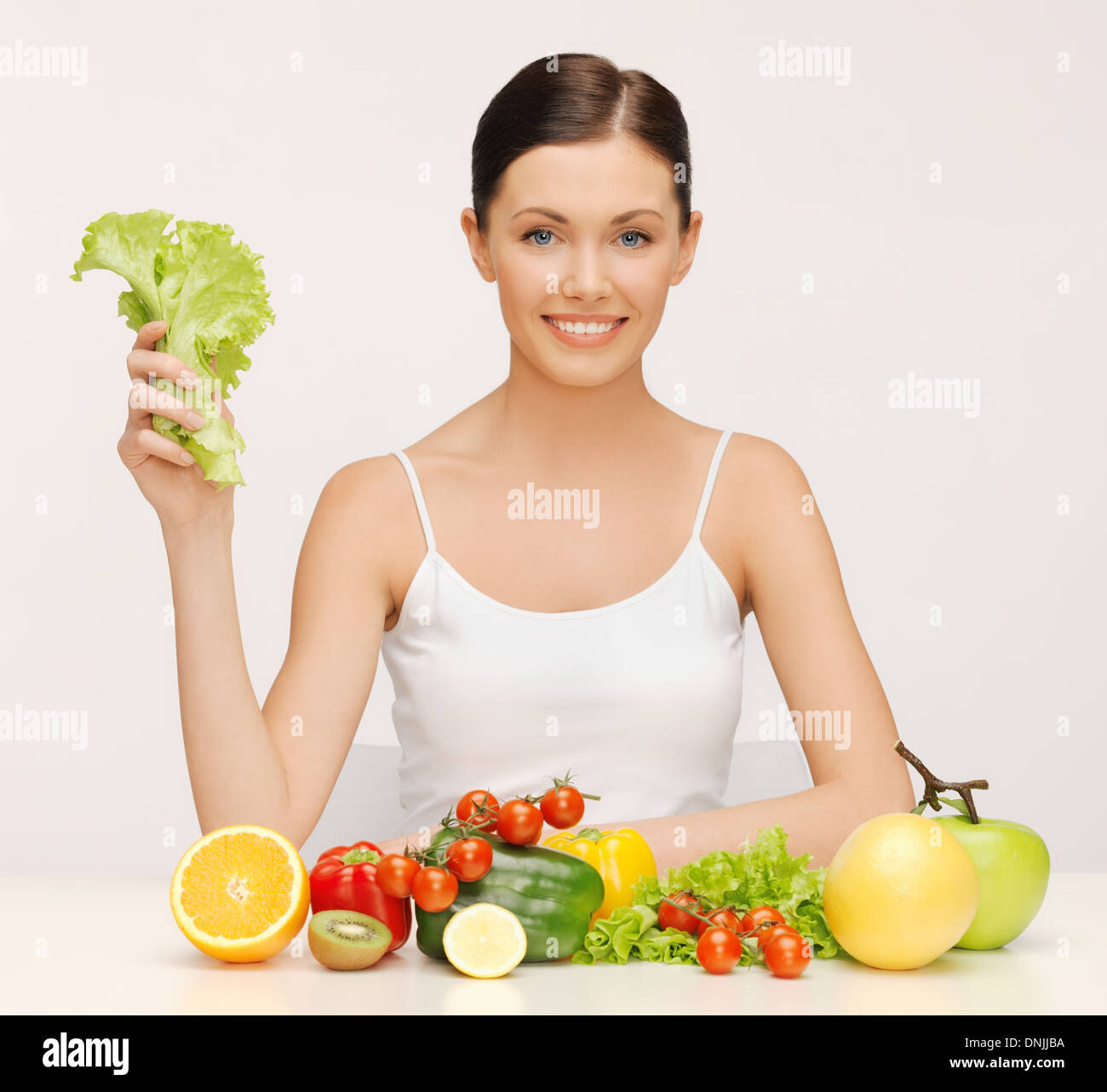 Natural fruits and vegetables hi-res stock photography and images - Alamy