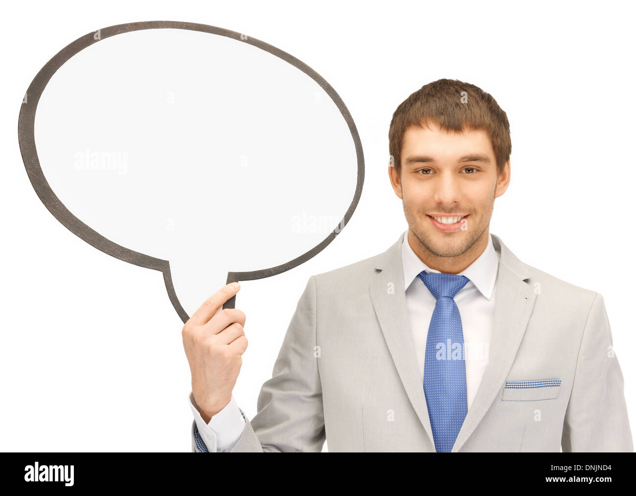 Man thinking bubble not woman hi-res stock photography and images - Alamy