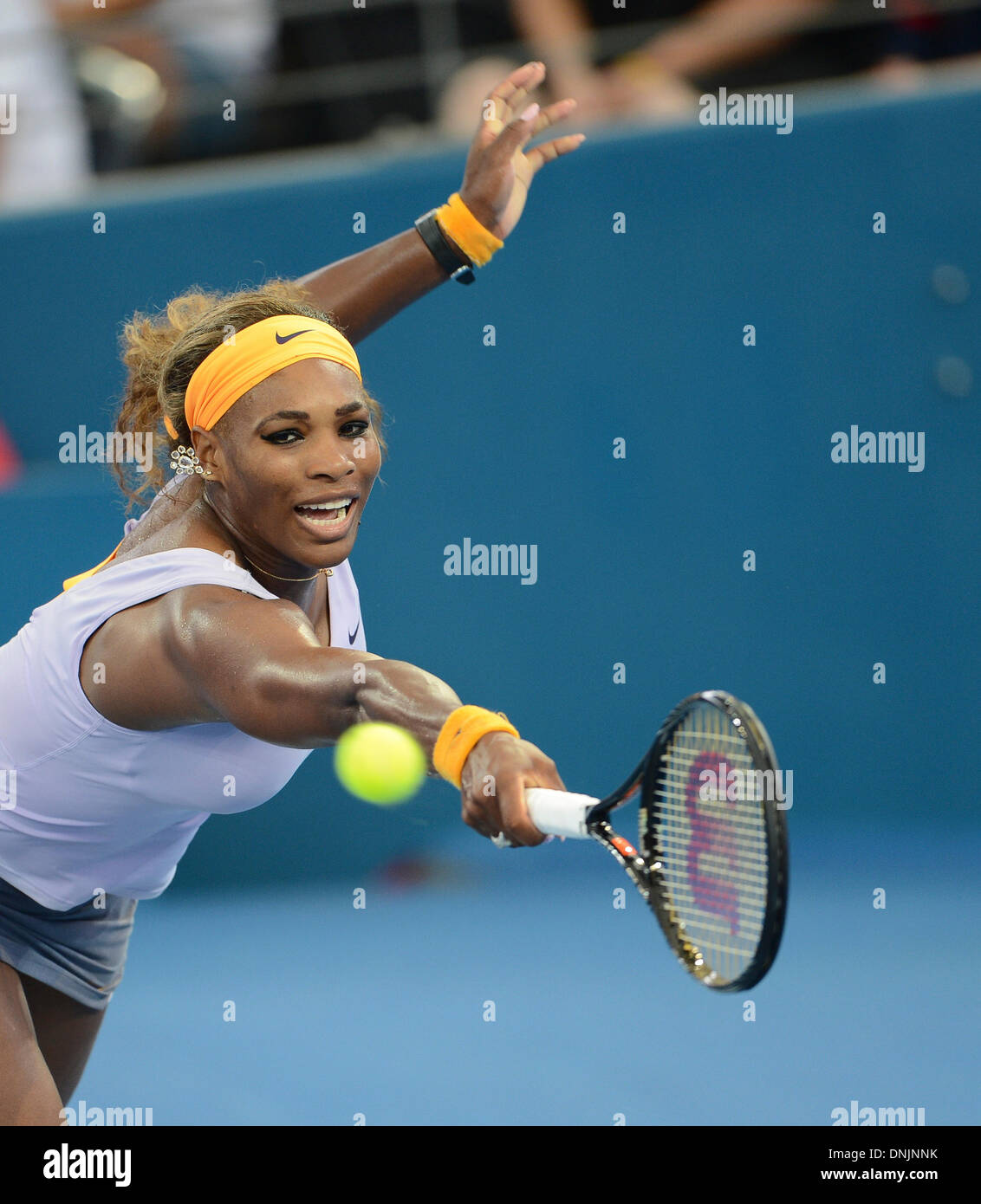 Brisbane, Australia. 31st Dec, 2013. SERENA WILLIAMS on Day 3 - Action from the Brisbane ...