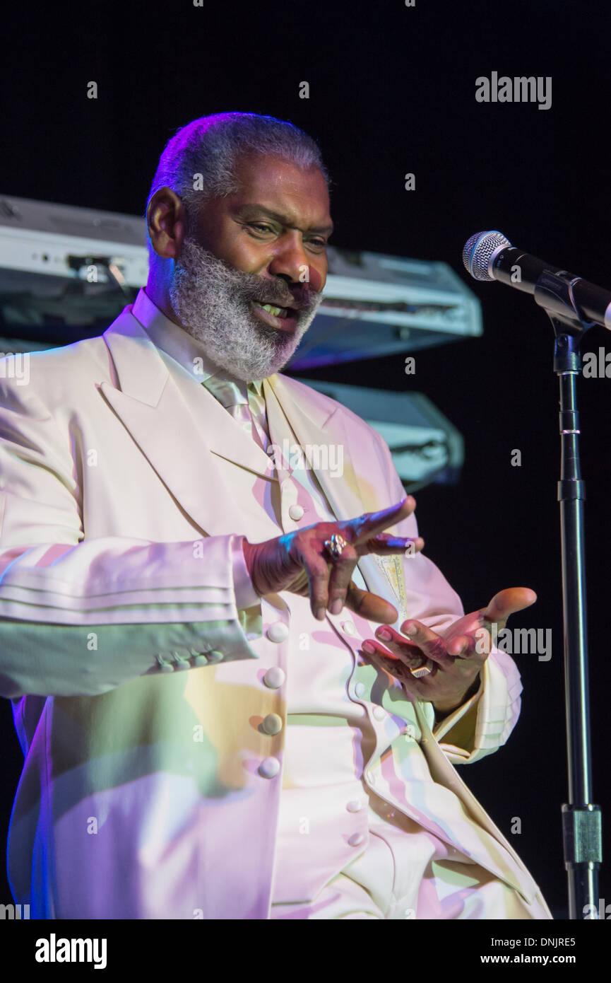 LINCOLN, CA – December 28: Nicholas Caldwell of The Whispers perform in ...
