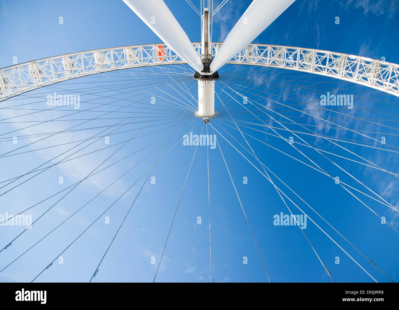 Detail of the London Eye, London, England, United Kingdom Stock Photo ...