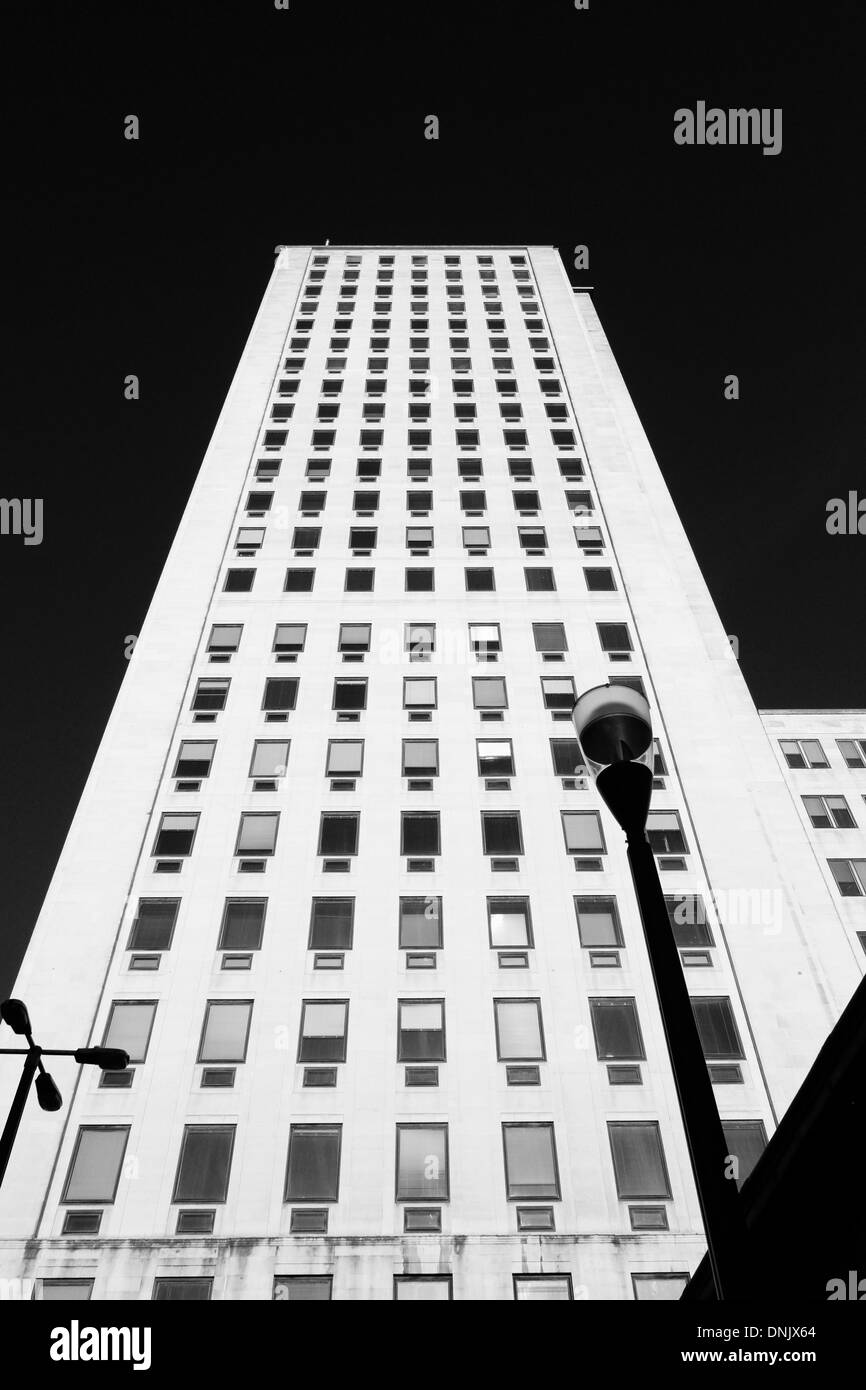 Shell tower Black and White Stock Photos & Images - Alamy