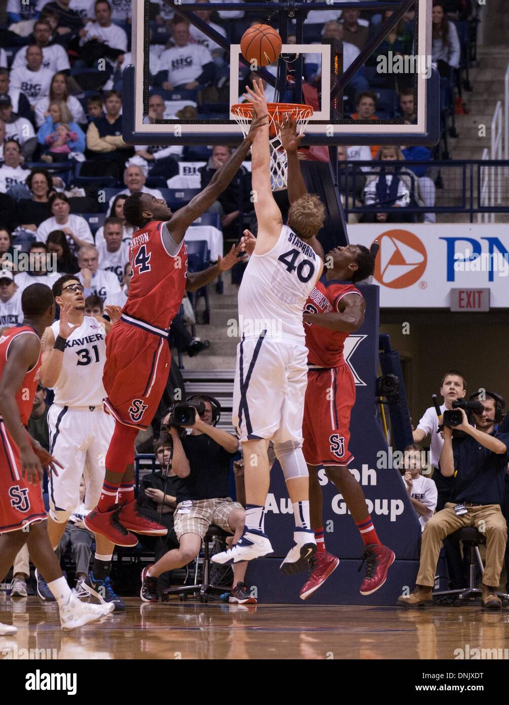 St johns red storm forward chris obekpa 12 hi-res stock photography and ...