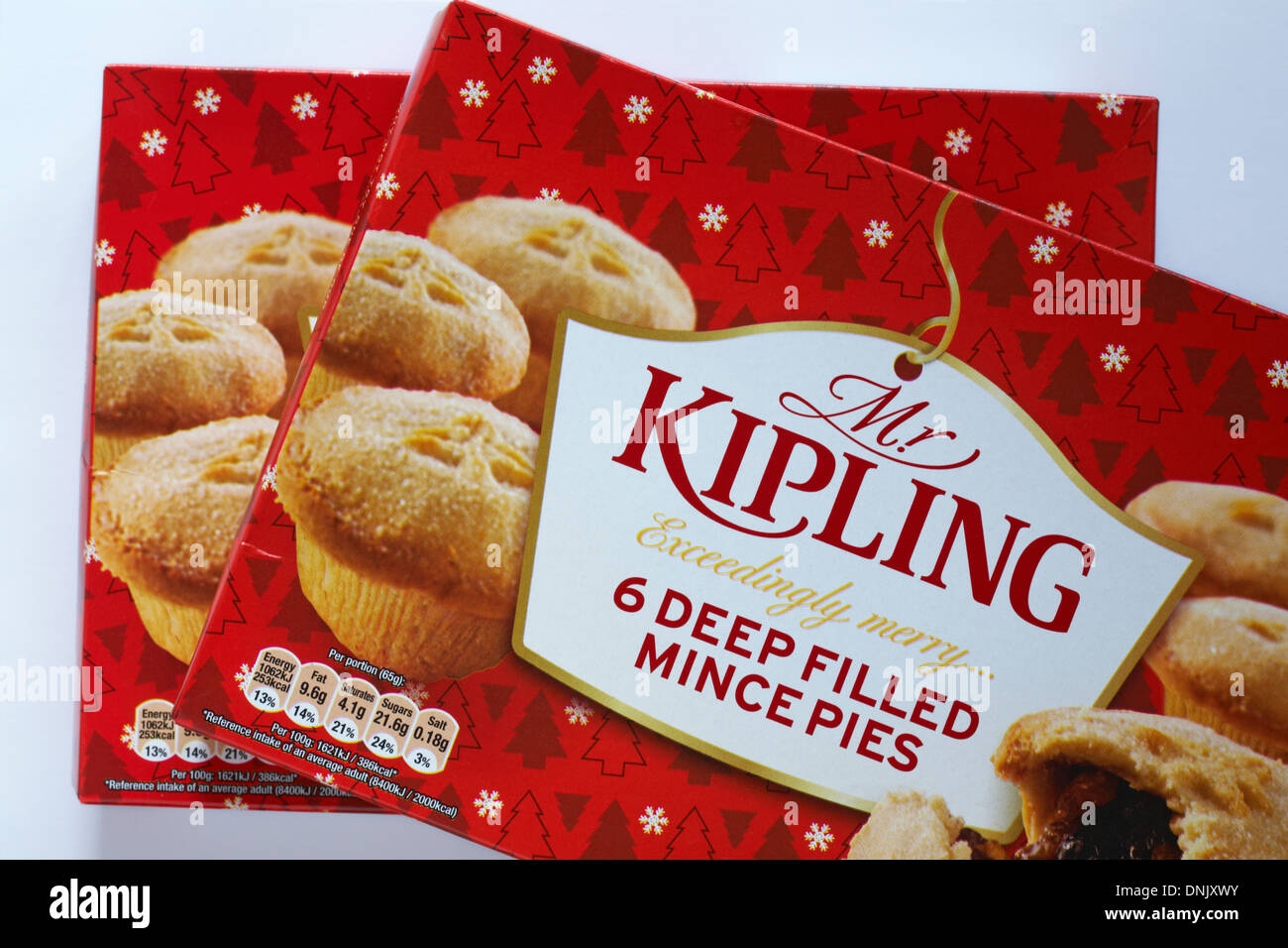 Mr kipling christmas mince pies hi-res stock photography and images - Alamy