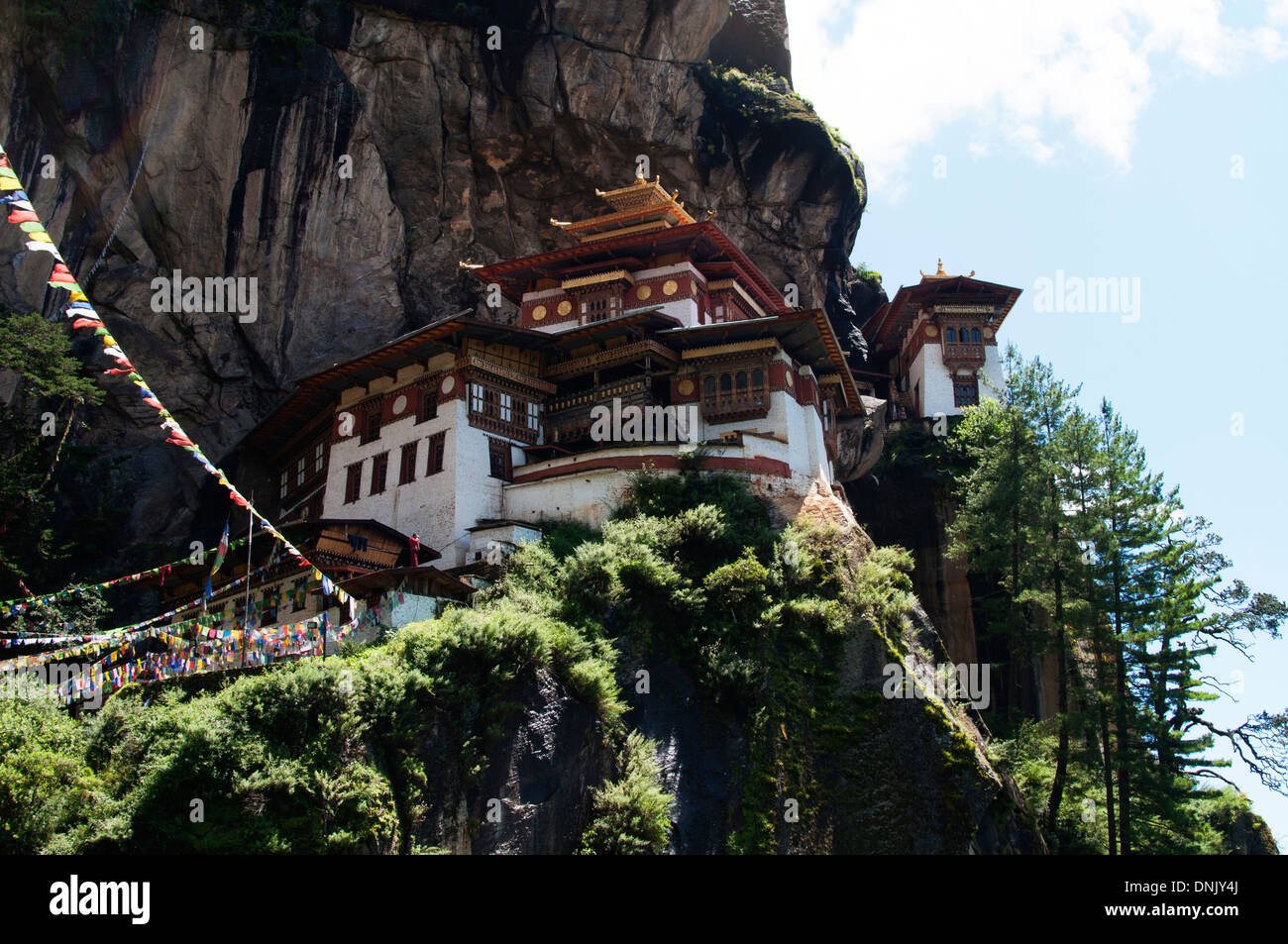 Taktsang monastery in Paro, Bhutan. Also known as Tiger’s Nest Stock ...