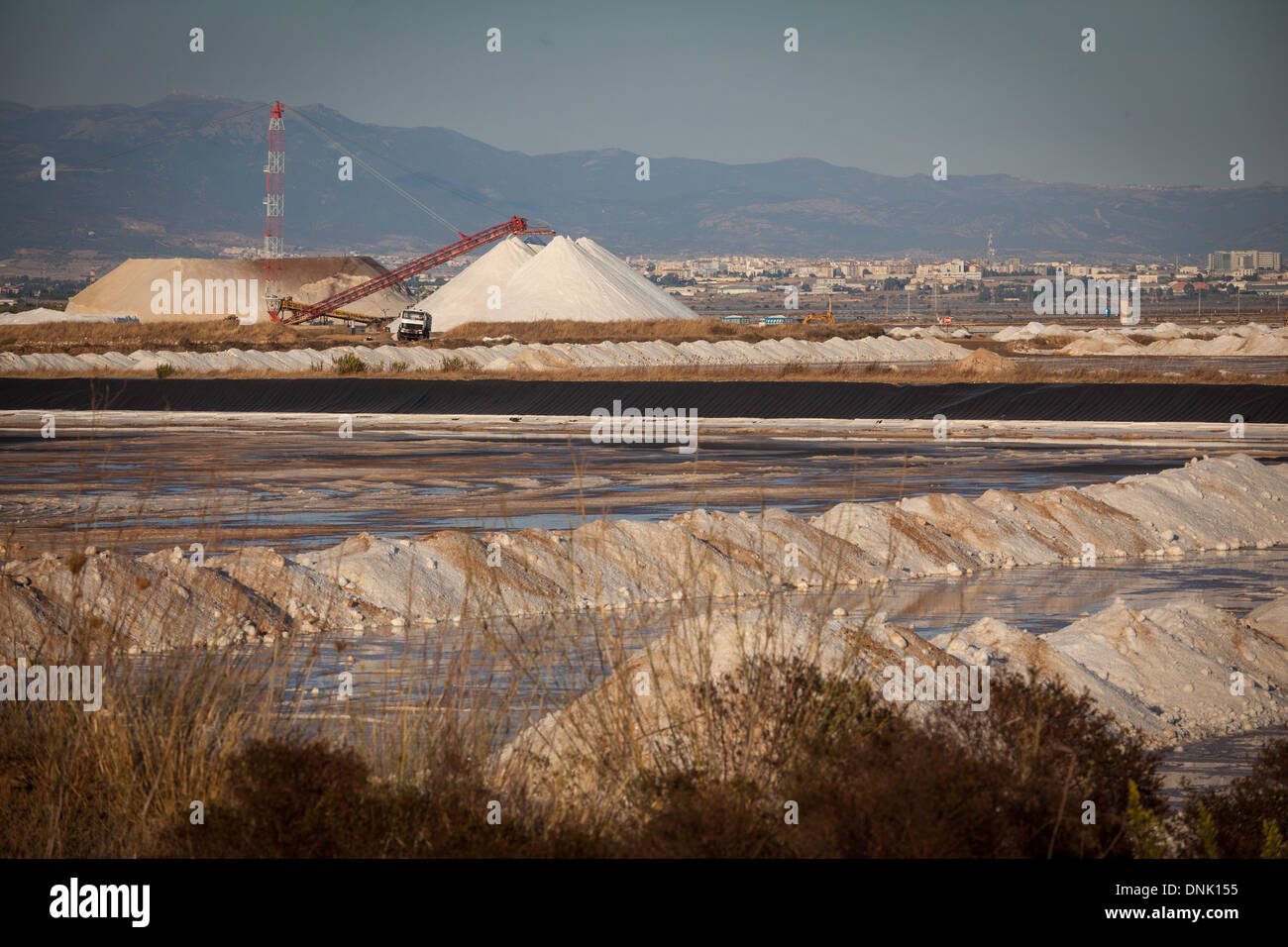 THE SALT MINES OF SANT'ANTIOCO, SARDINIA, ITALY Stock Photo - Alamy