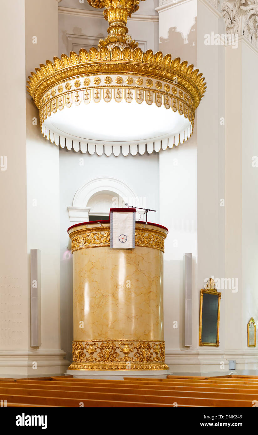 Pulpit is one of the key interior architectural elements of the ...