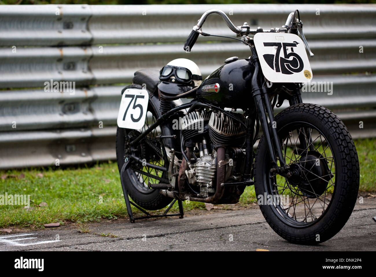 vintage Harley Davidson Stock Photo - Alamy