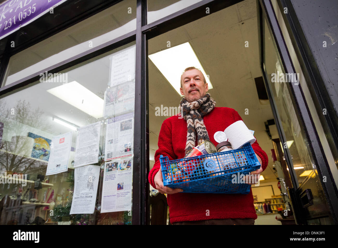 The Lewisham Food Bank in New Cross, London, UK Stock Photo - Alamy