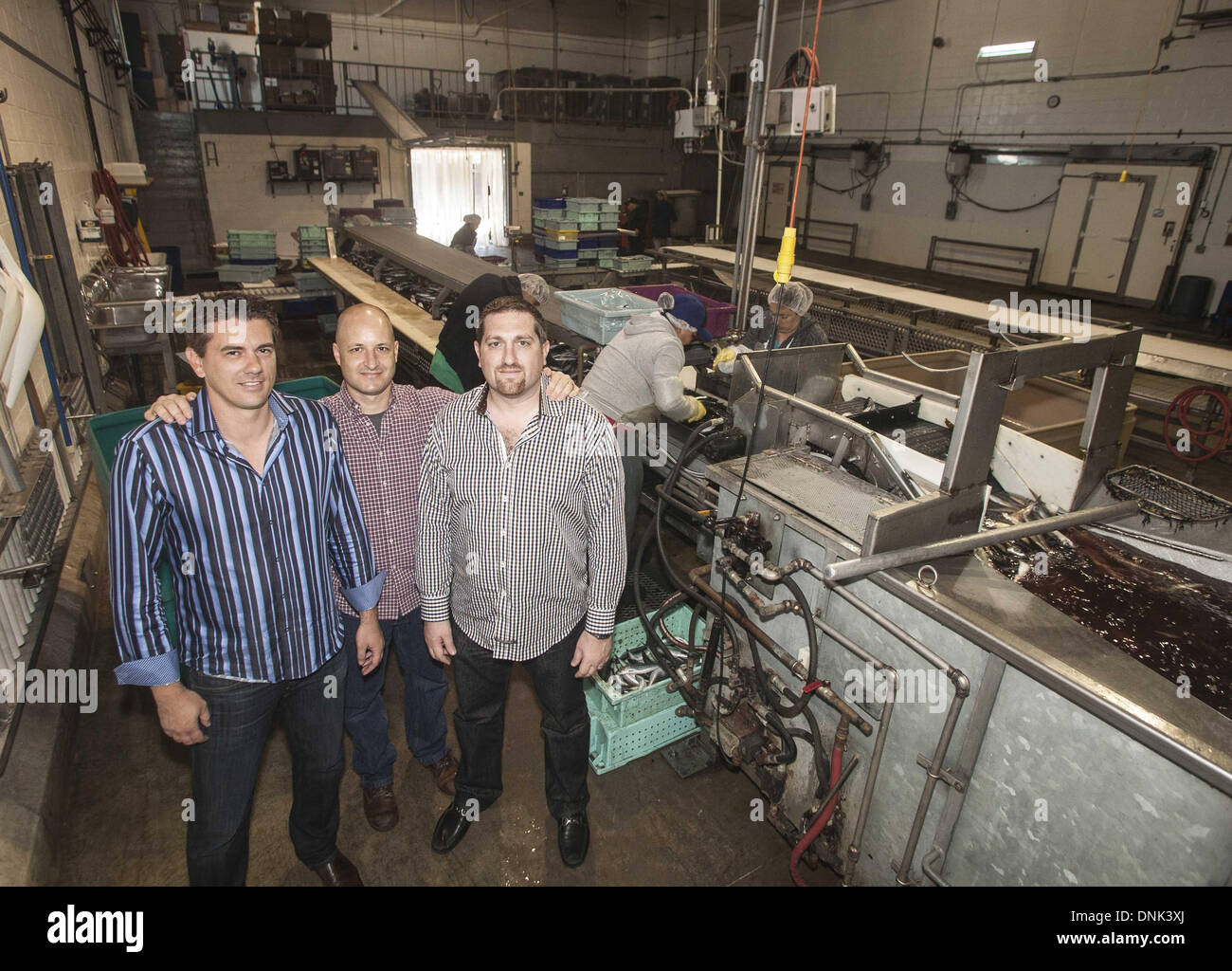 Los Angeles, California, USA. 13th Nov, 2013. Chris Iorillo, center ...