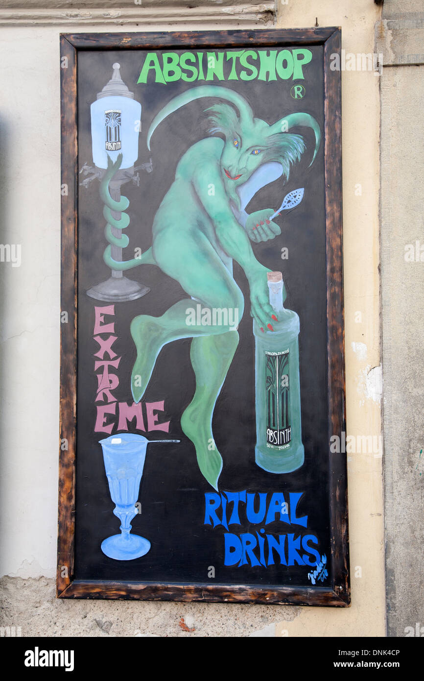 Absinth prague hi-res stock photography and images - Alamy