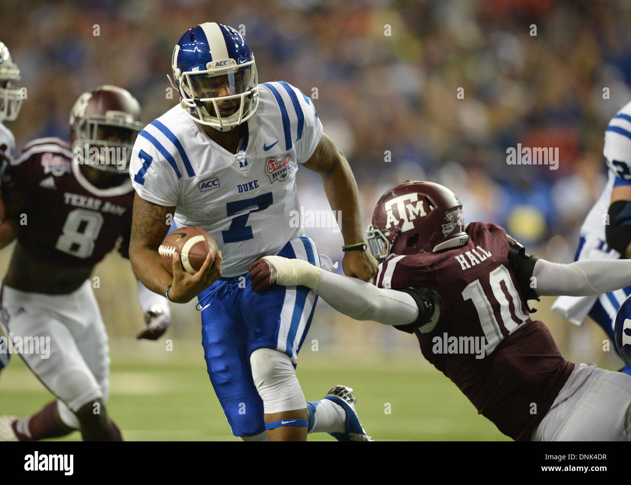 Atlanta, Georgia, USA. 31st Dec, 2013. December 31, 2013: Duke Blue ...