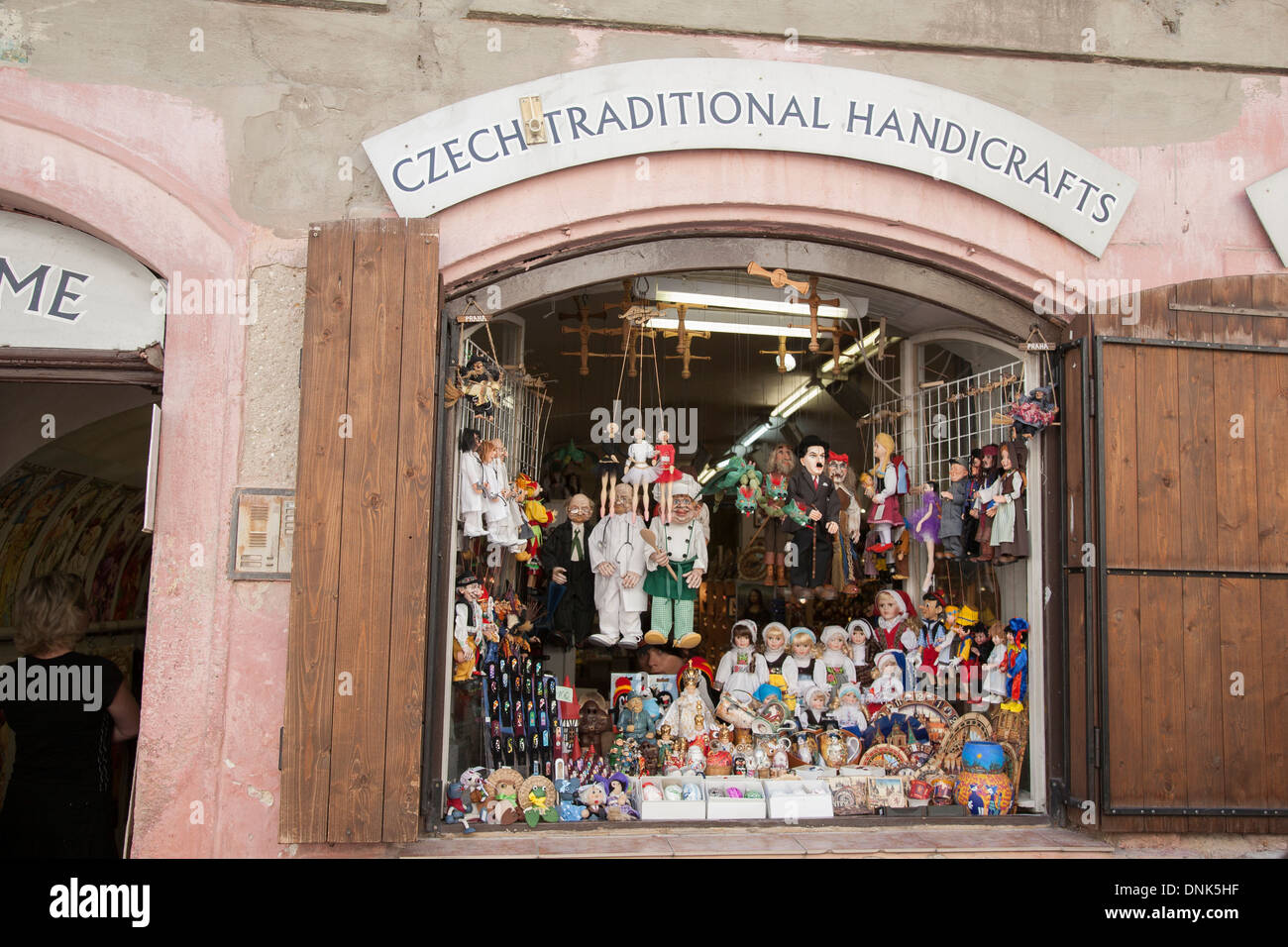Handicraft Shop; Nerudova Street, Mala Strana Neighborhood; Prague ...