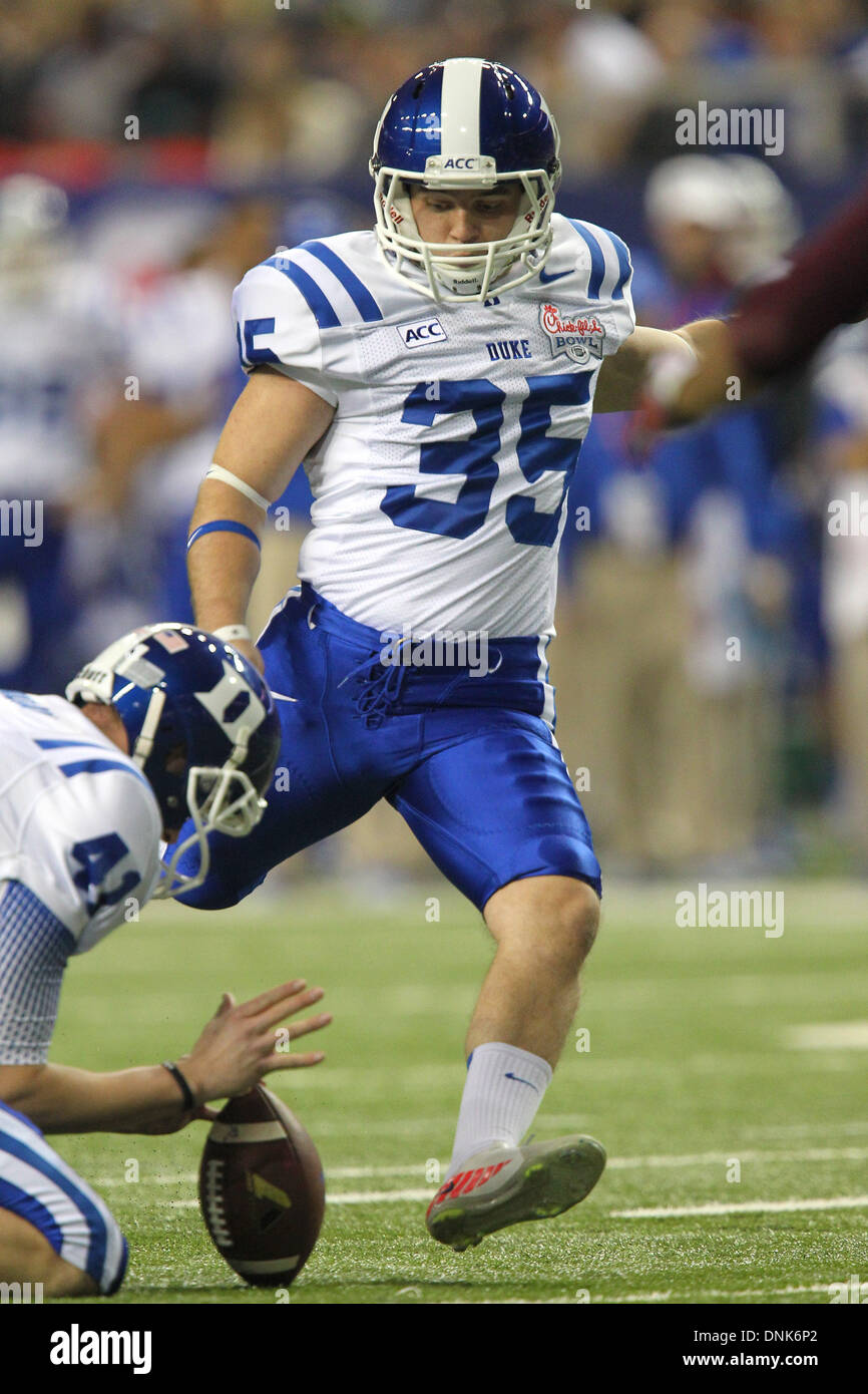 Atlanta, Georgia, USA. 31st December 2013. Duke's Ross Martin (35 ...