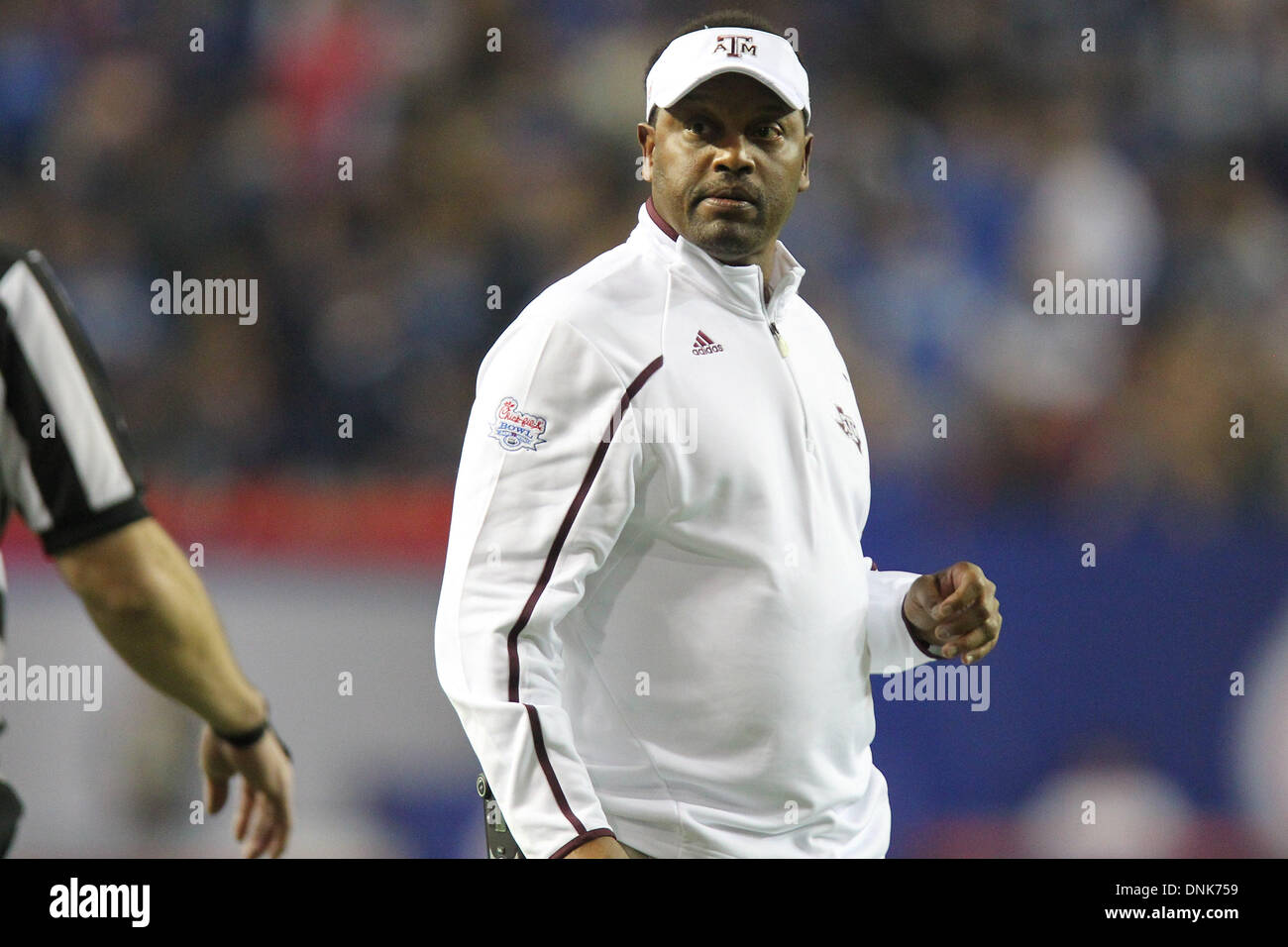 Atlanta, Georgia, USA. 31st December 2013. Texas A&M head coach, Kevin ...