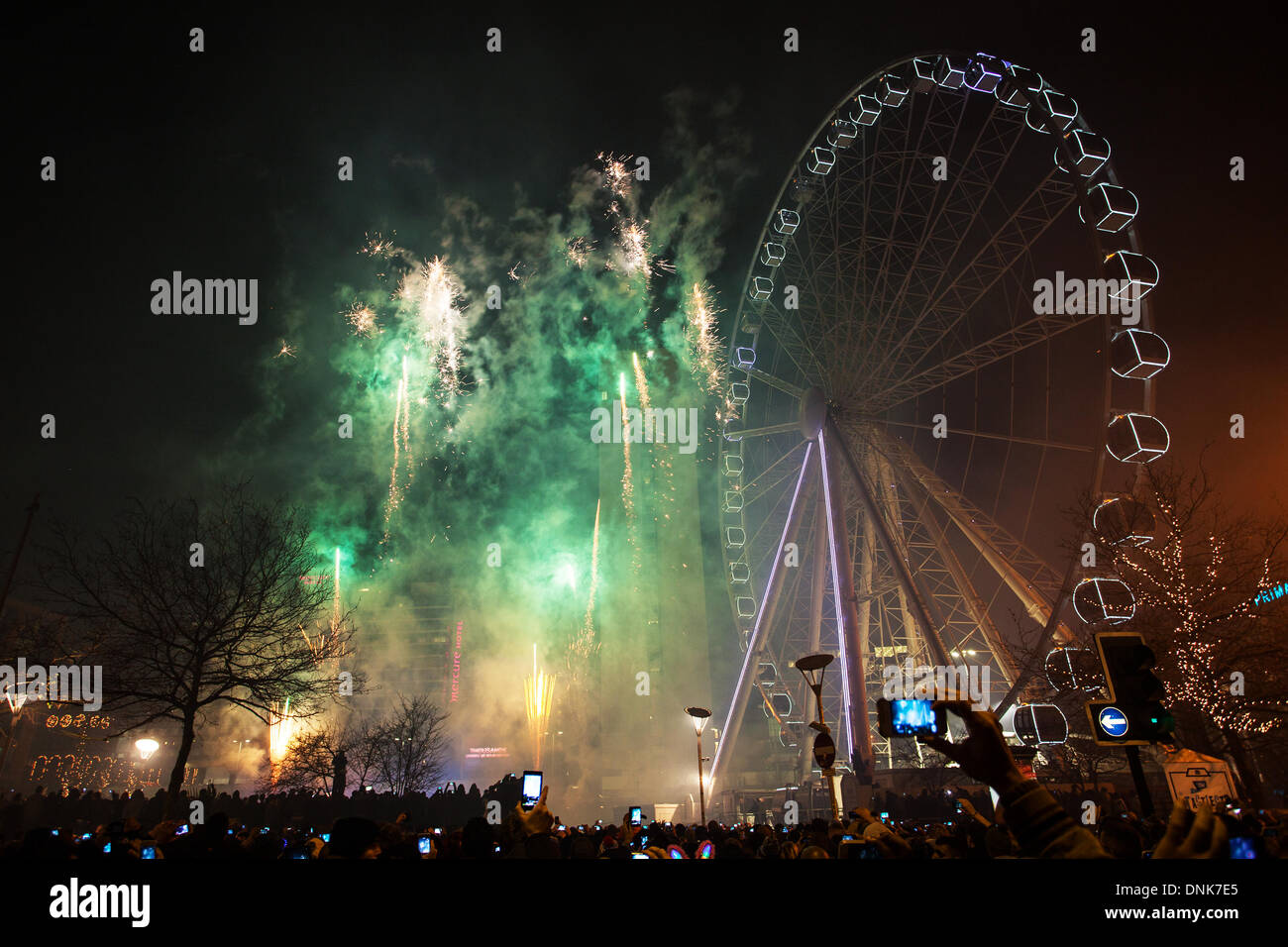 Old Carousel In Night Lights High Resolution Stock Photography and ...