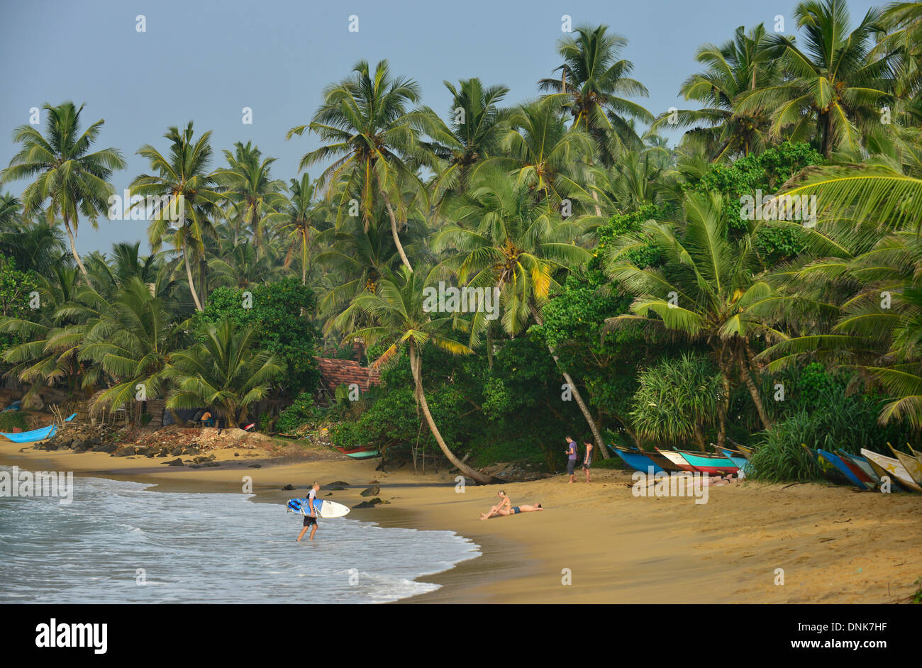 Mirissa beach, Sri Lanka Stock Photo - Alamy