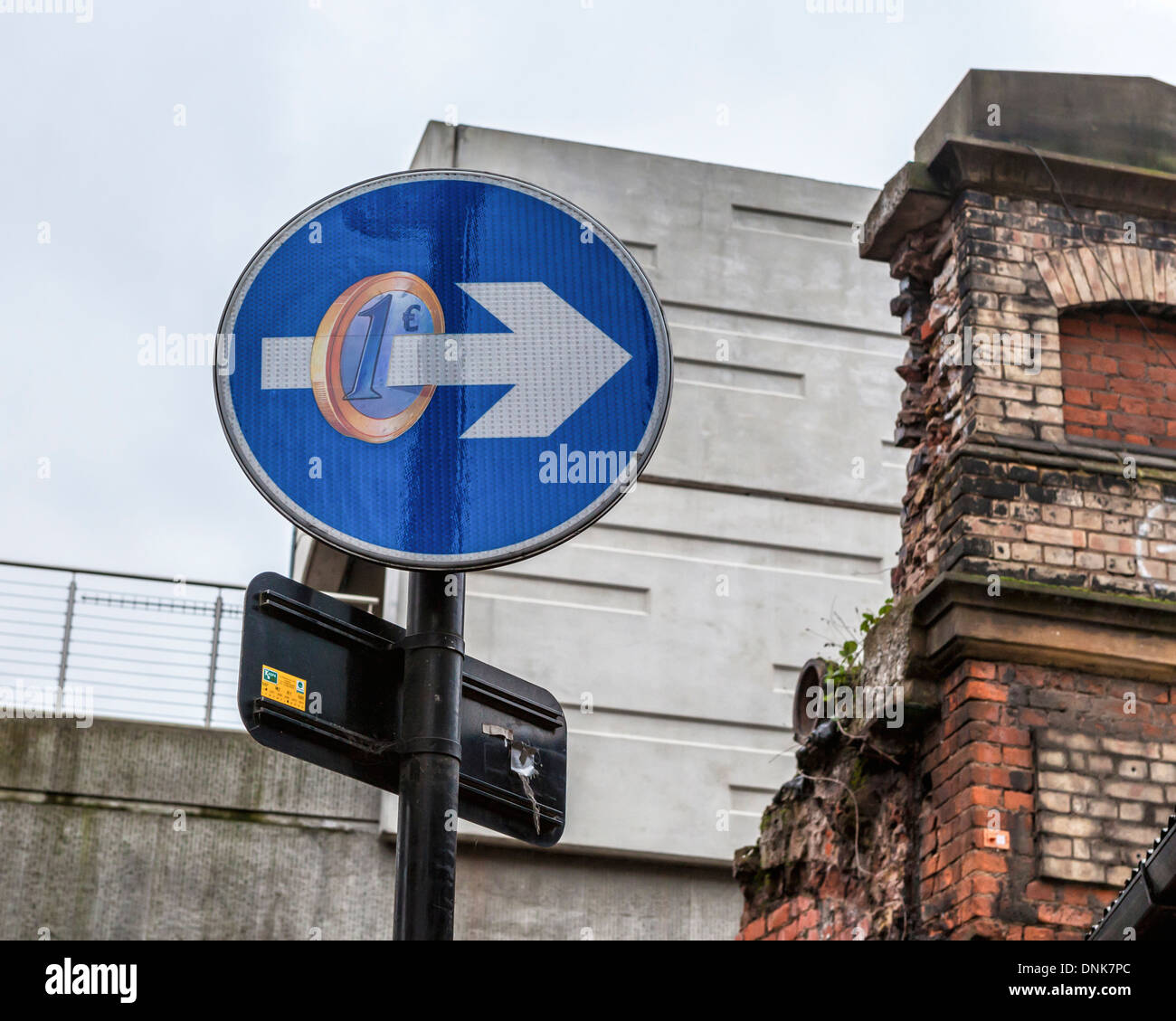 One Way Sign Uk High Resolution Stock Photography and Images - Alamy