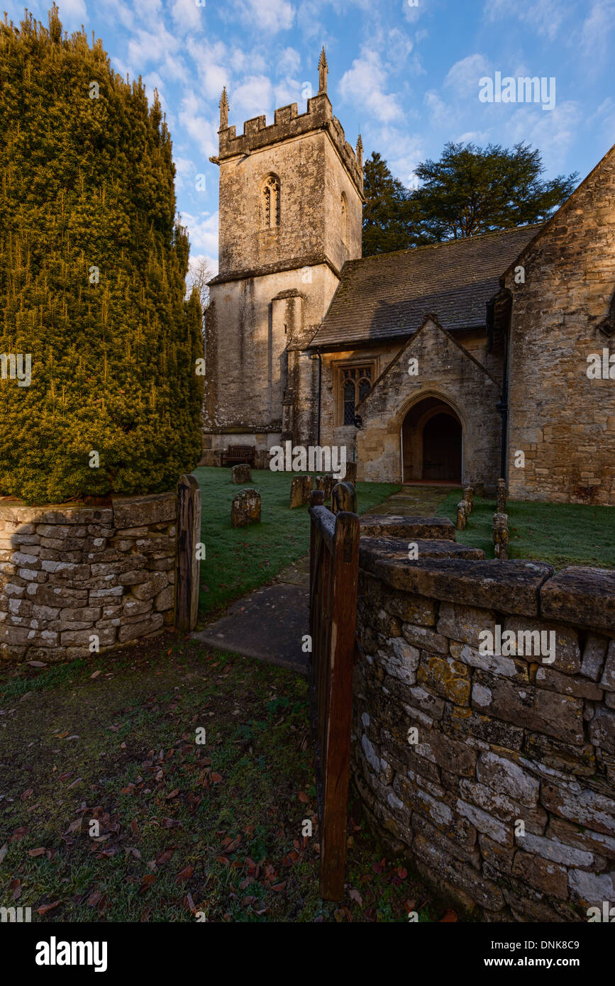 Colesbourne church st james hi-res stock photography and images - Alamy