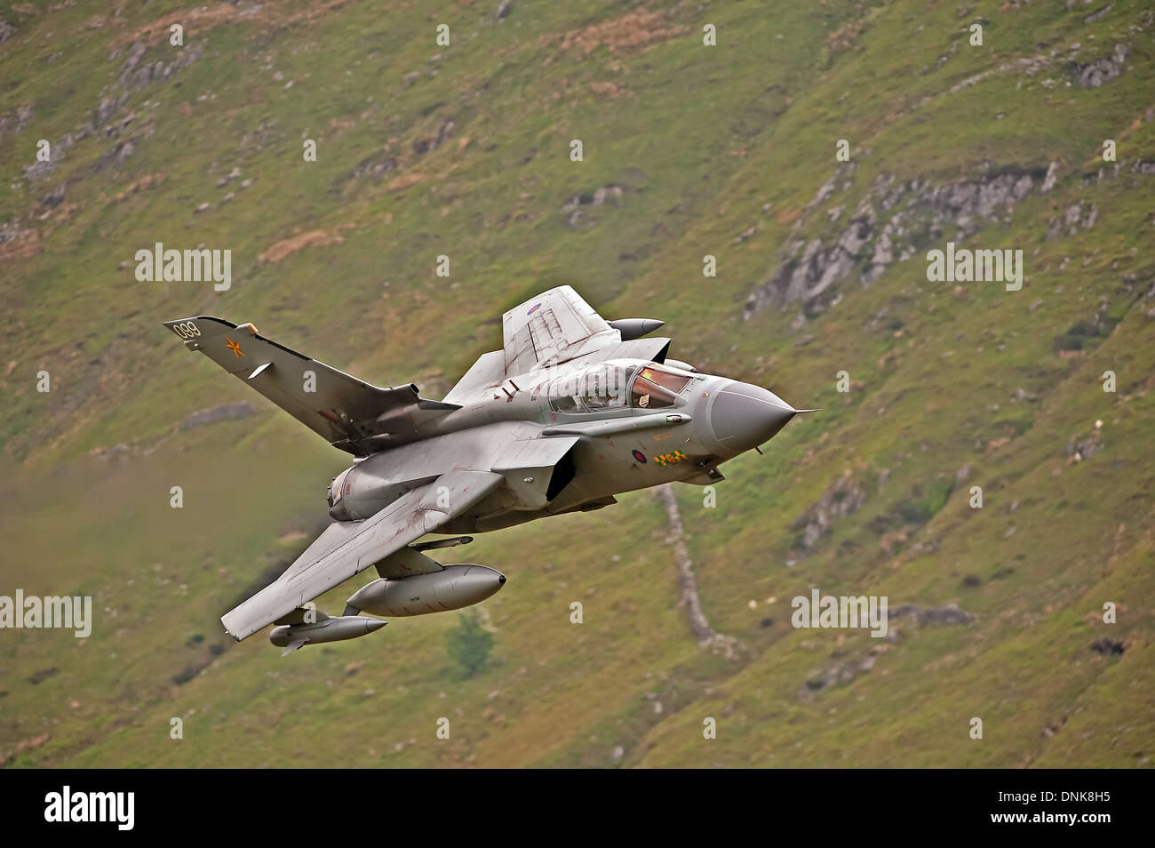 Tornado Gr4 Mach Loop Wales Uk Low Level Stock Photos & Tornado Gr4 ...