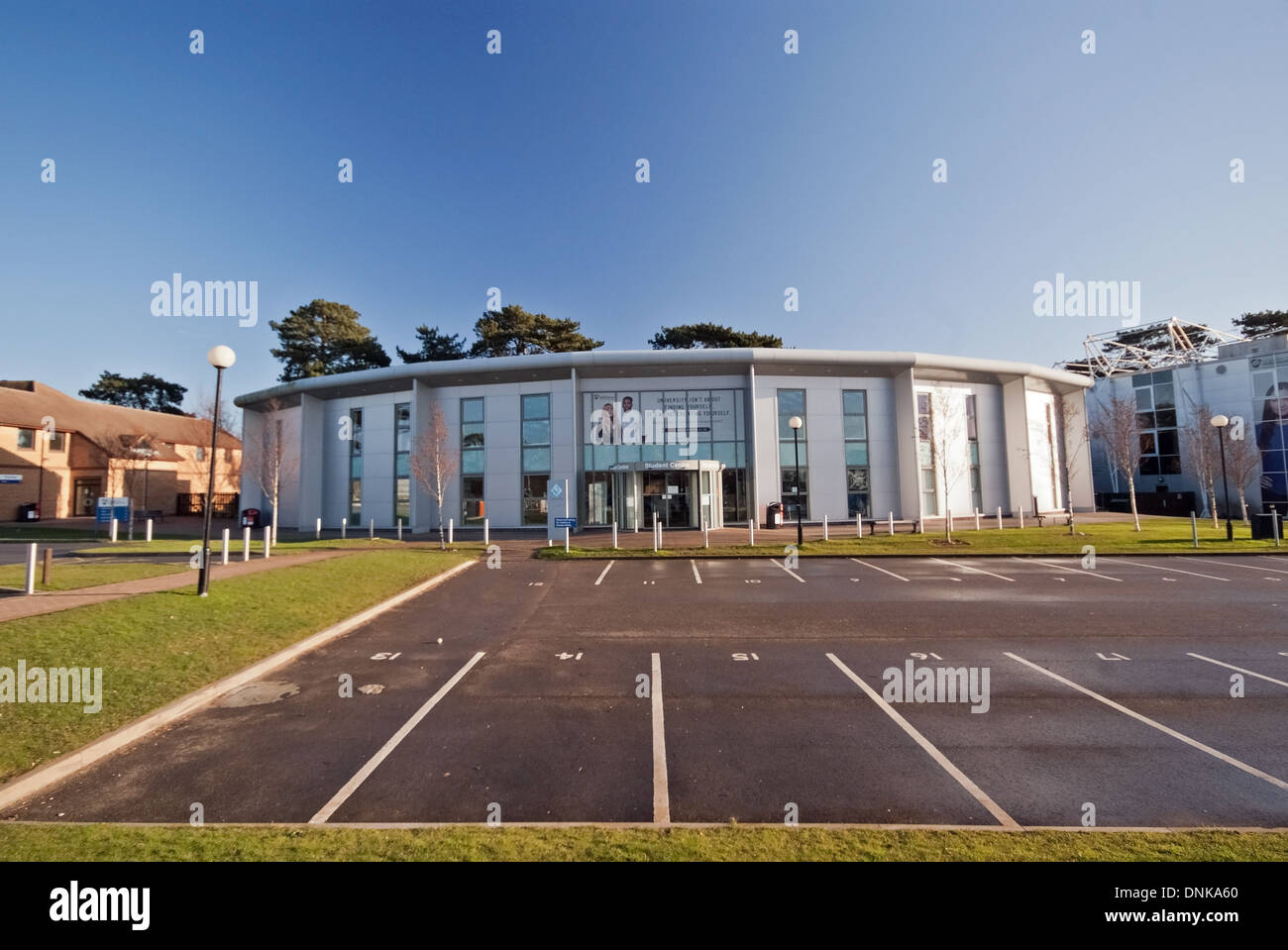 University campus Northampton Stock Photo - Alamy