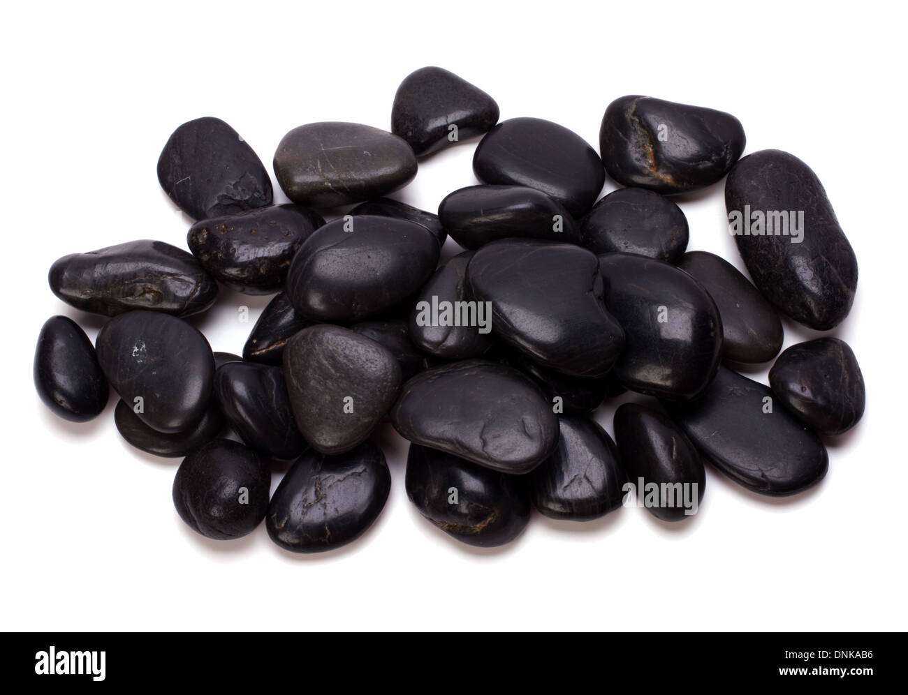 Pebbles road Cut Out Stock Images & Pictures - Alamy