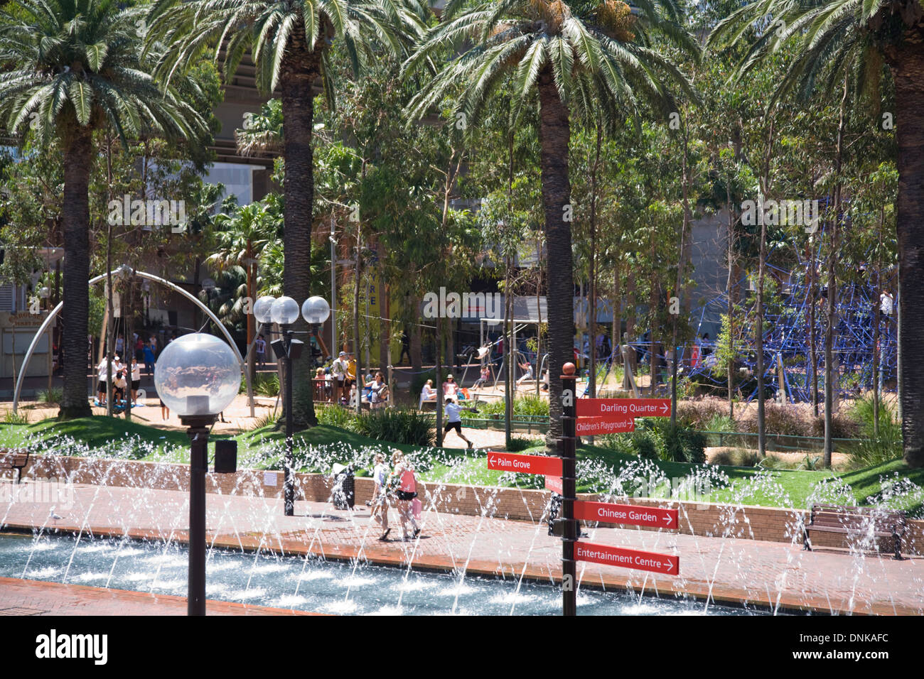darling park at darling harbour,sydney,australia Stock Photo - Alamy
