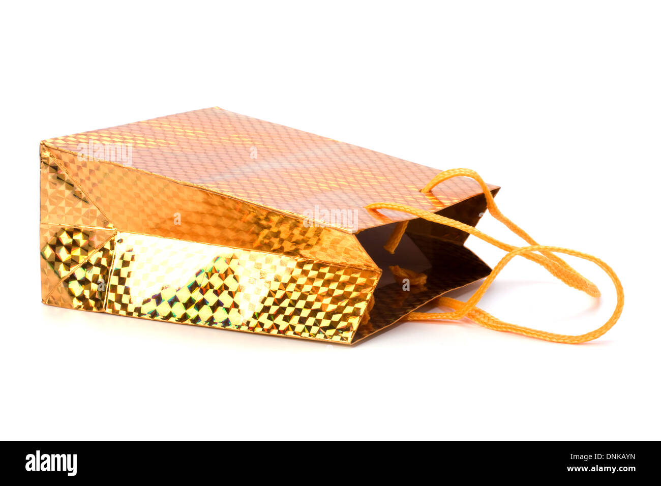 gift bag isolated on white background Stock Photo - Alamy