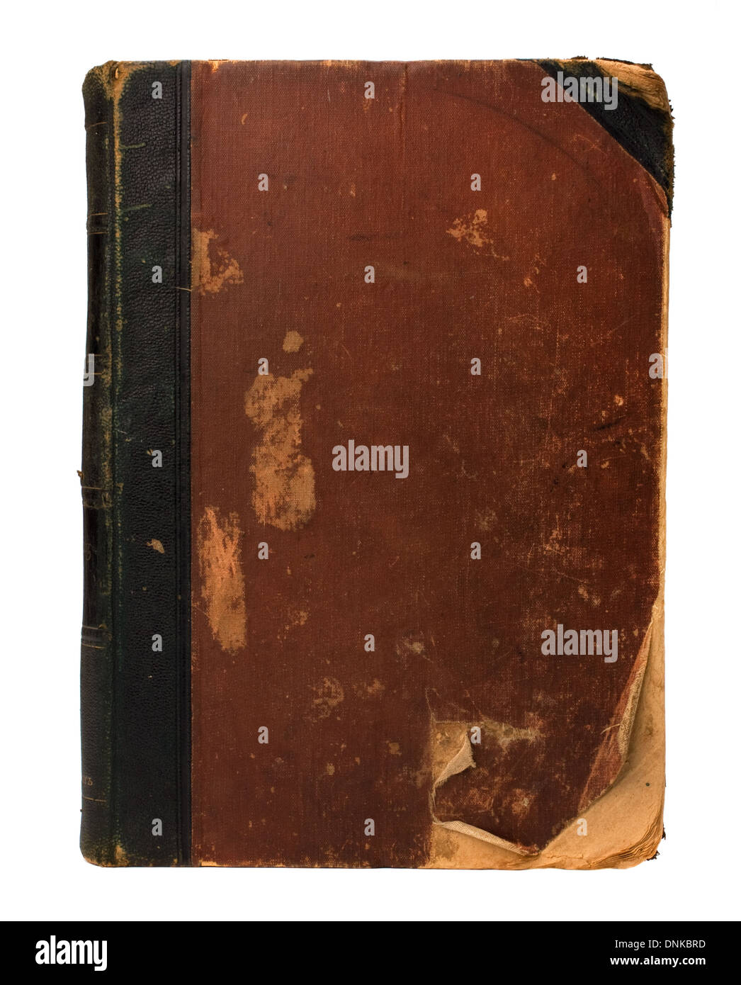 tattered book isolated on white background Stock Photo - Alamy