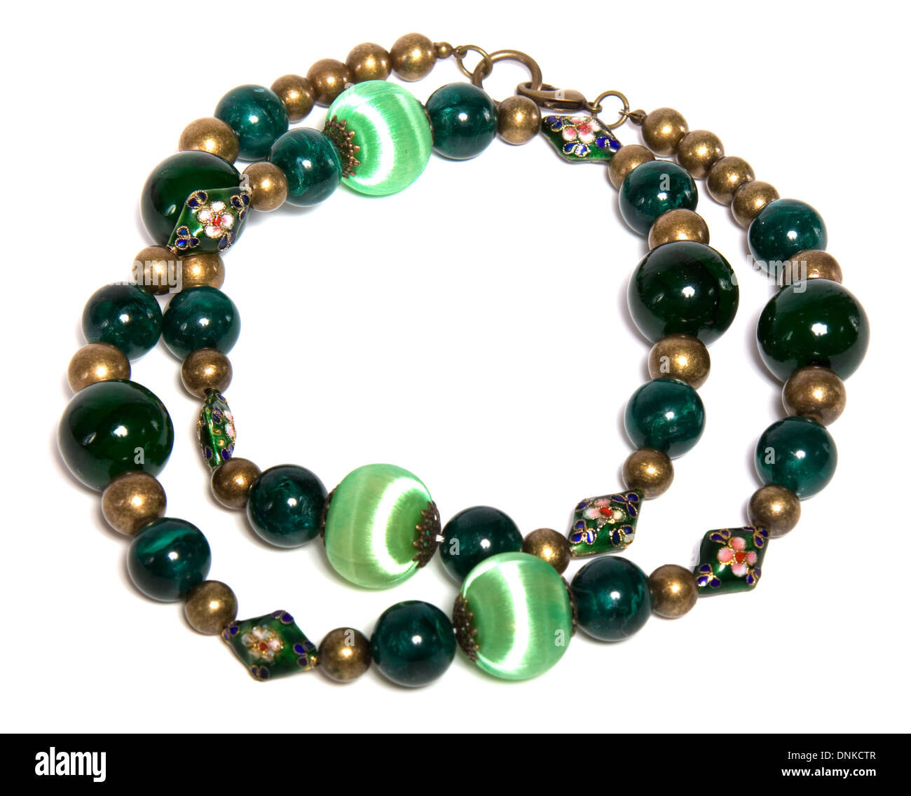 Colorful glass beads on Cut Out Stock Images & Pictures - Alamy