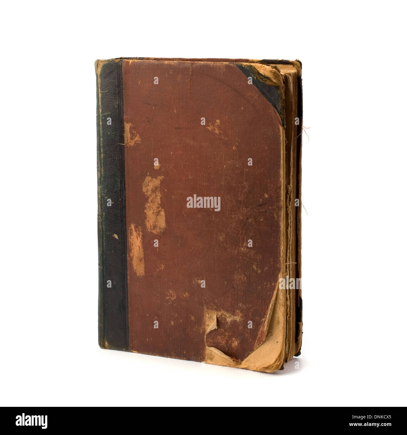 tattered book isolated on white background Stock Photo - Alamy
