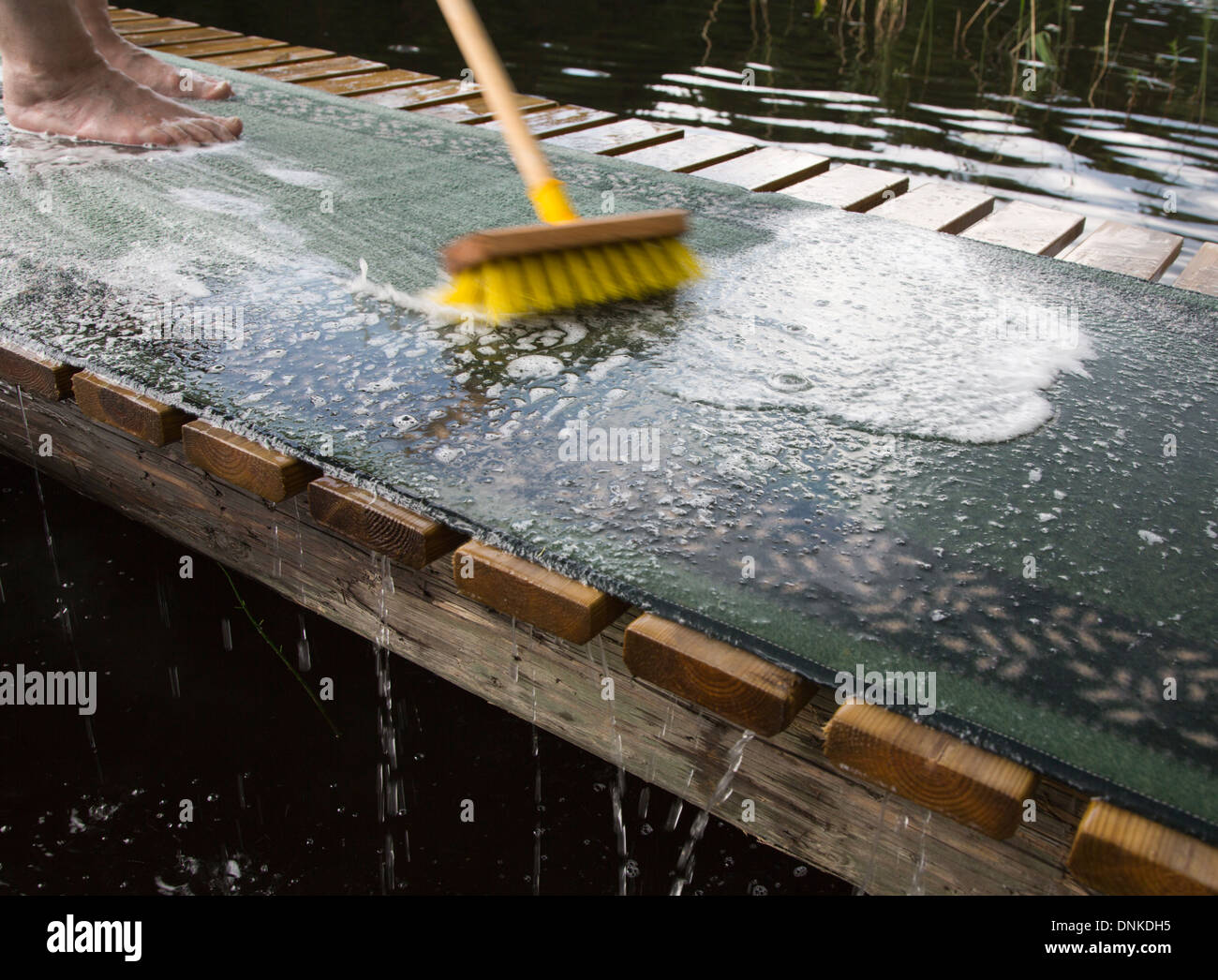 Carpet washing pier hi-res stock photography and images - Alamy