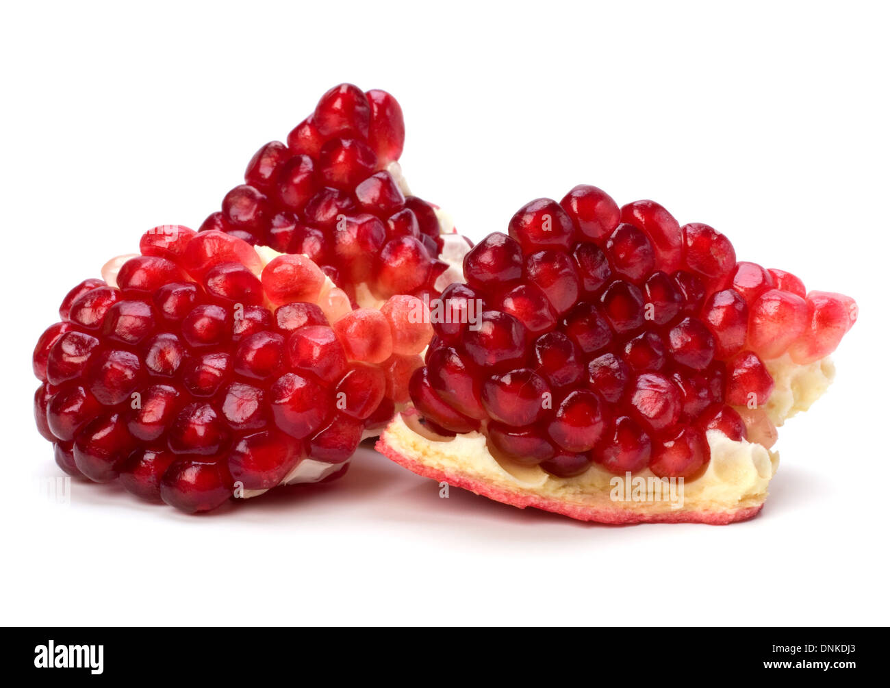 pomegranate isolated on white background Stock Photo - Alamy