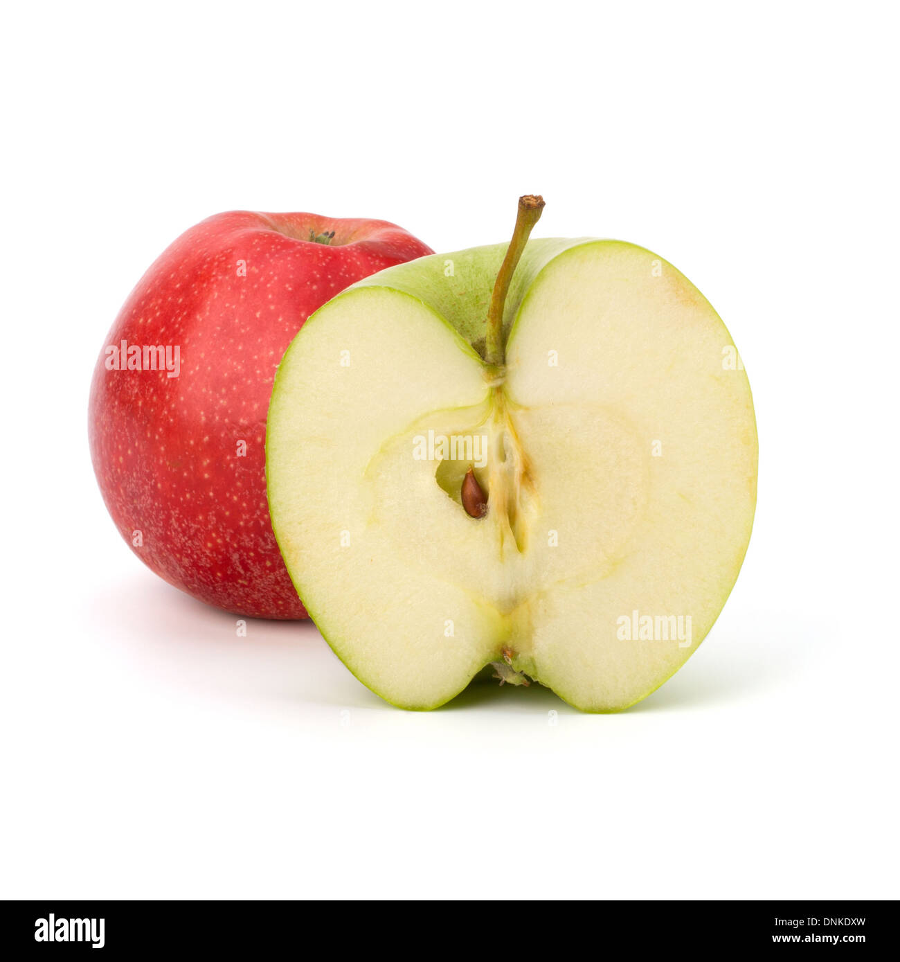 apple isolated on white background Stock Photo - Alamy
