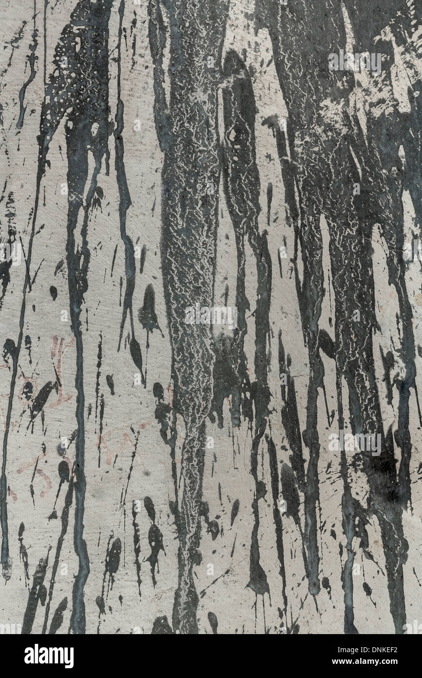 India, Rajasthan, Jaipur, paint, drip, plaster wall Stock Photo - Alamy