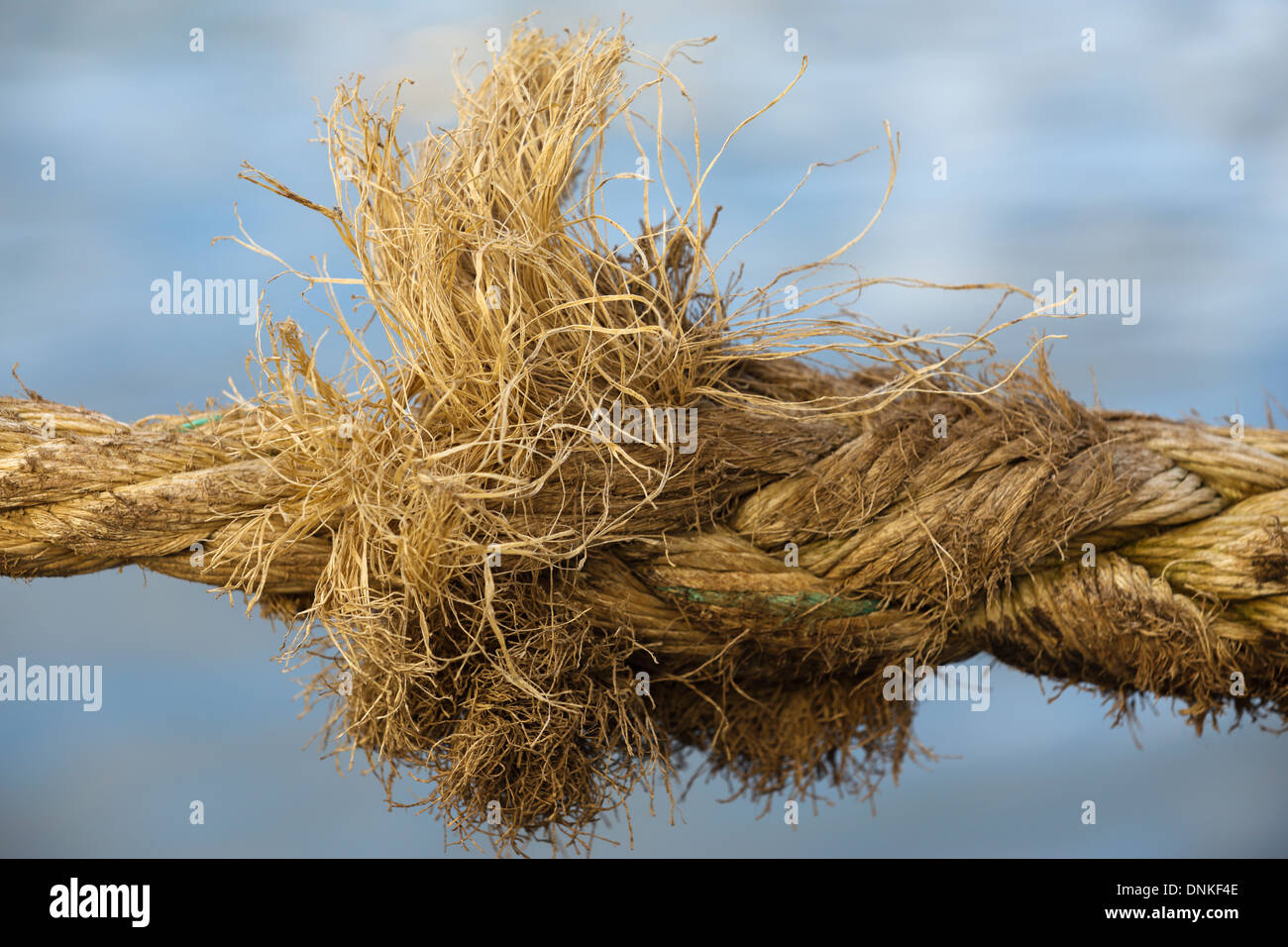 Torn rope hi-res stock photography and images - Alamy