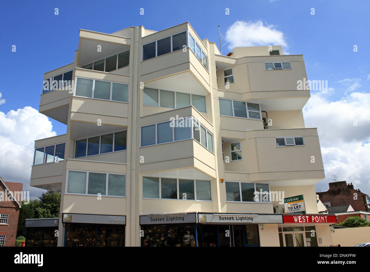 West Point Springfield Road Horsham, Sussex, England, UK Stock Photo ...