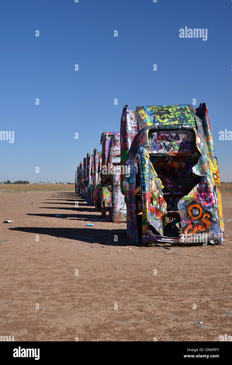 Cadillac ranch off old route hi-res stock photography and images - Alamy
