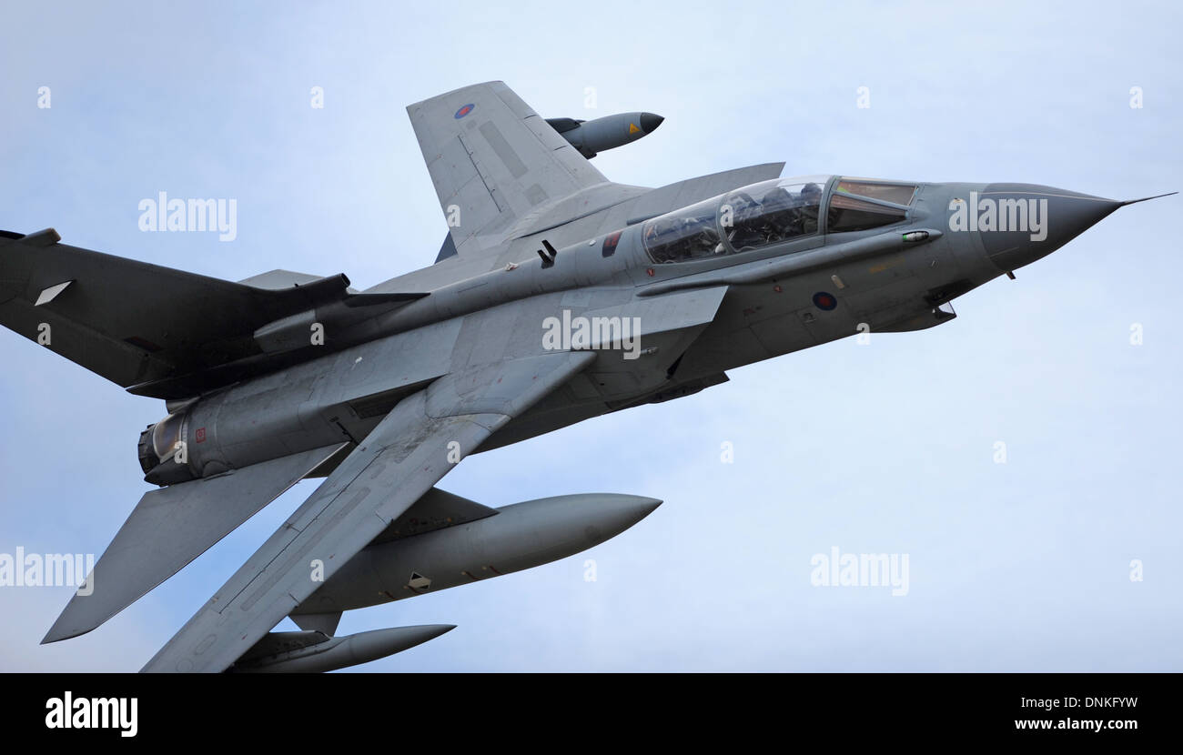 RAF Tornado low flying north wales,in the mach loop Stock Photo - Alamy