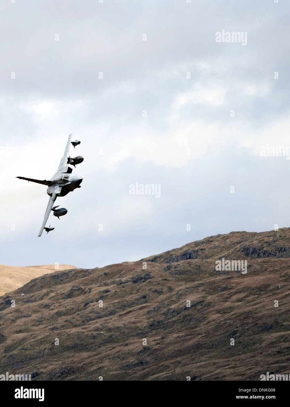 RAF Tornado low flying north wales,in the mach loop Stock Photo - Alamy