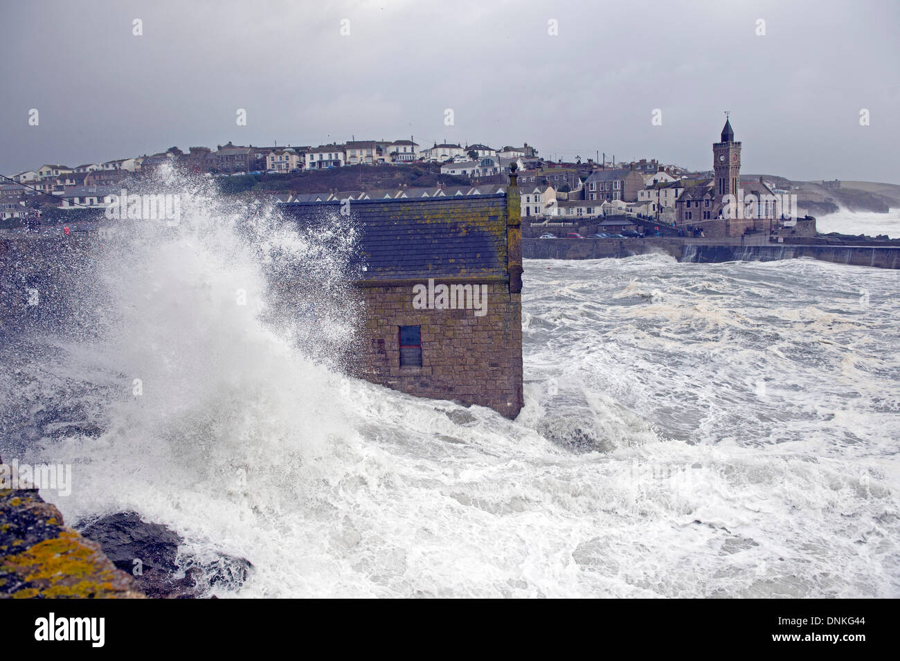 Huge spectacular waves and winds from the latest storm cause damage in ...