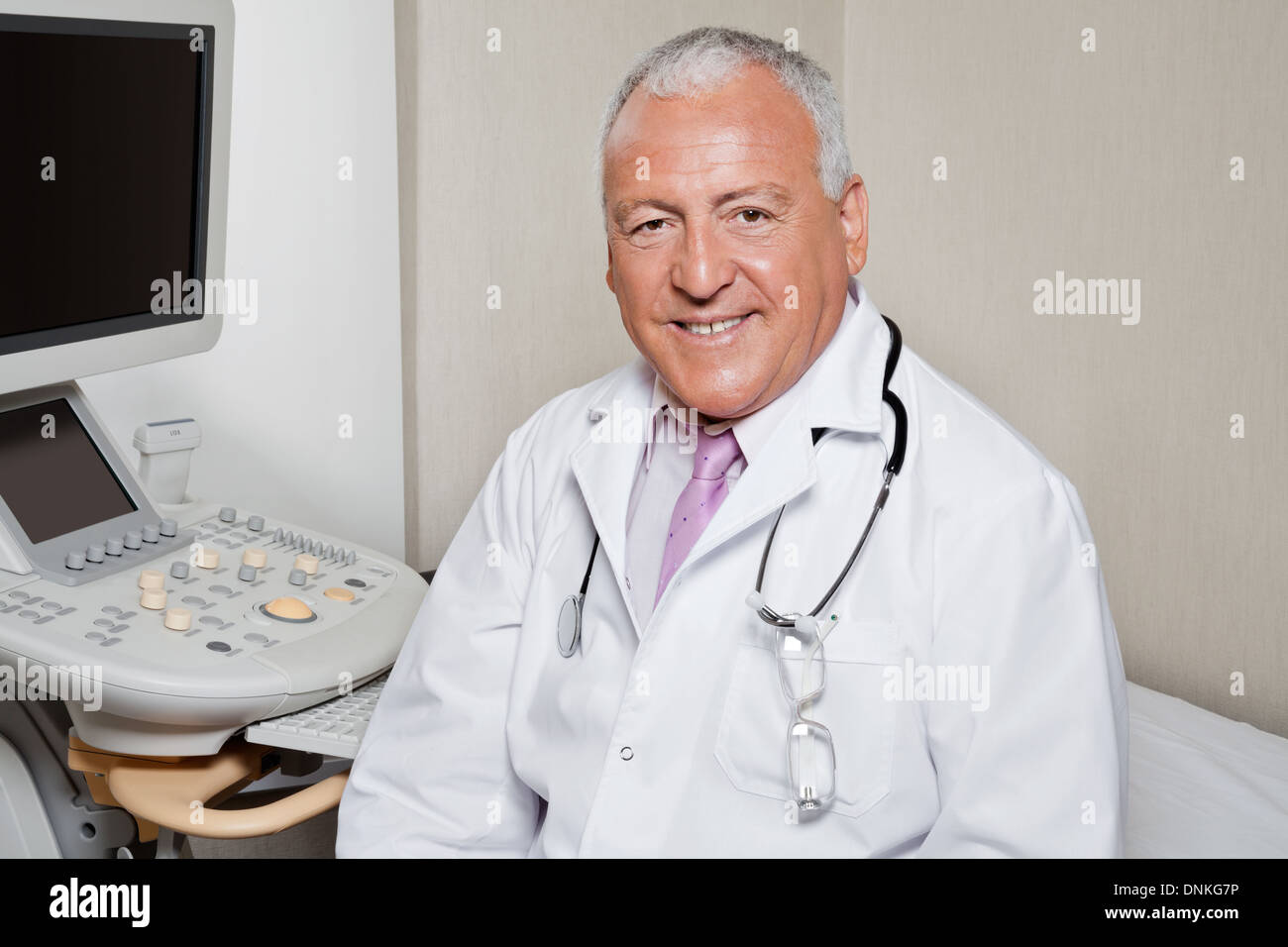 Male Radiologist Smiling Stock Photo - Alamy