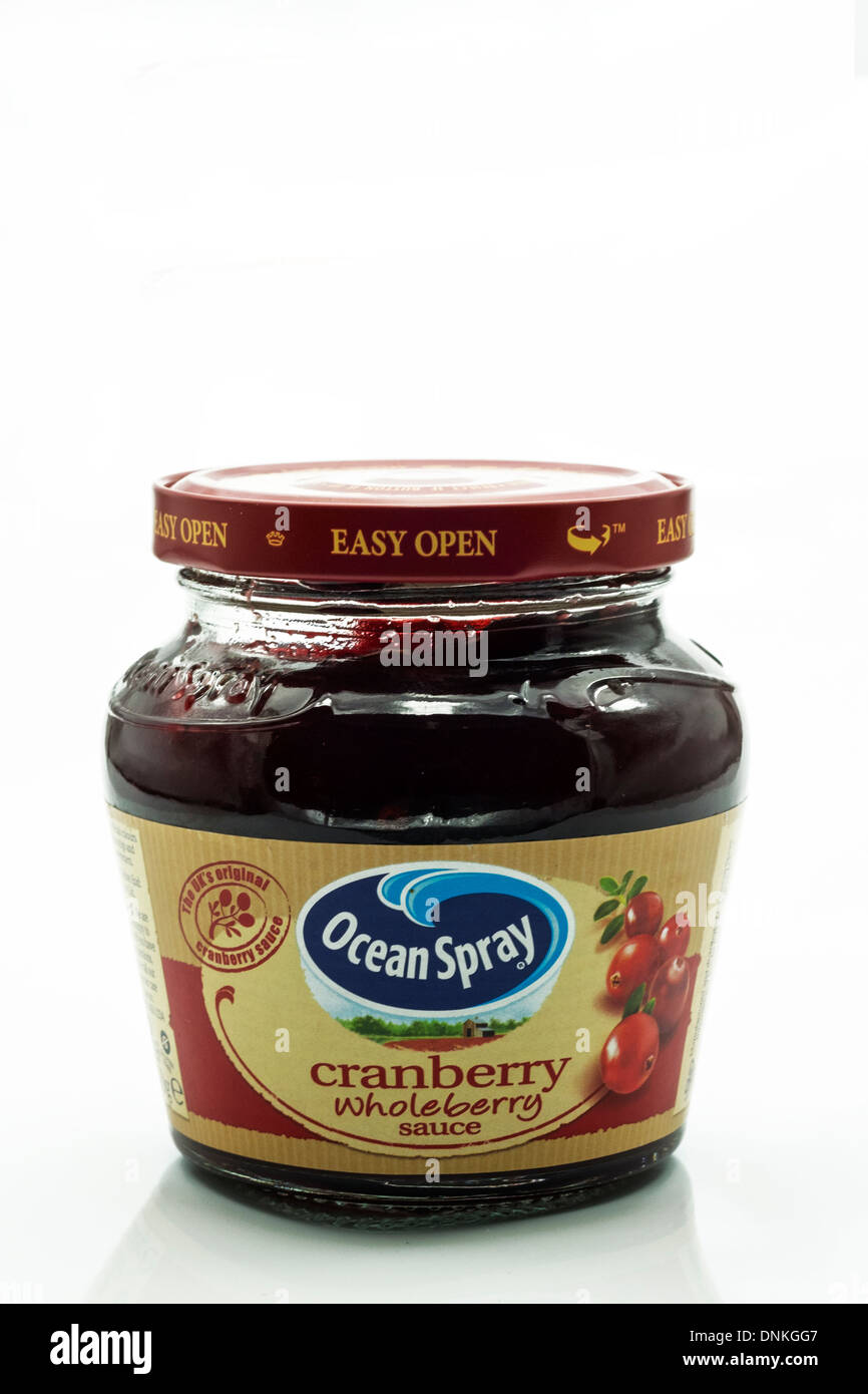 Ocean Spray Cranberry Sauce Label