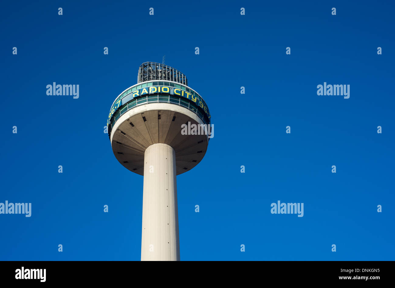 View of the Radio City tower, also known as St John's Beacon, in ...